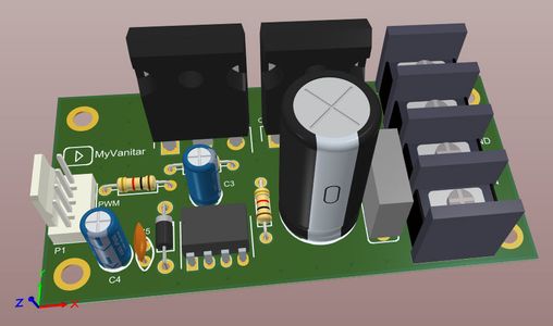 DC Motor Driver Using Power Mosfets [PWM Controlled, 30A Half Bridge ...
