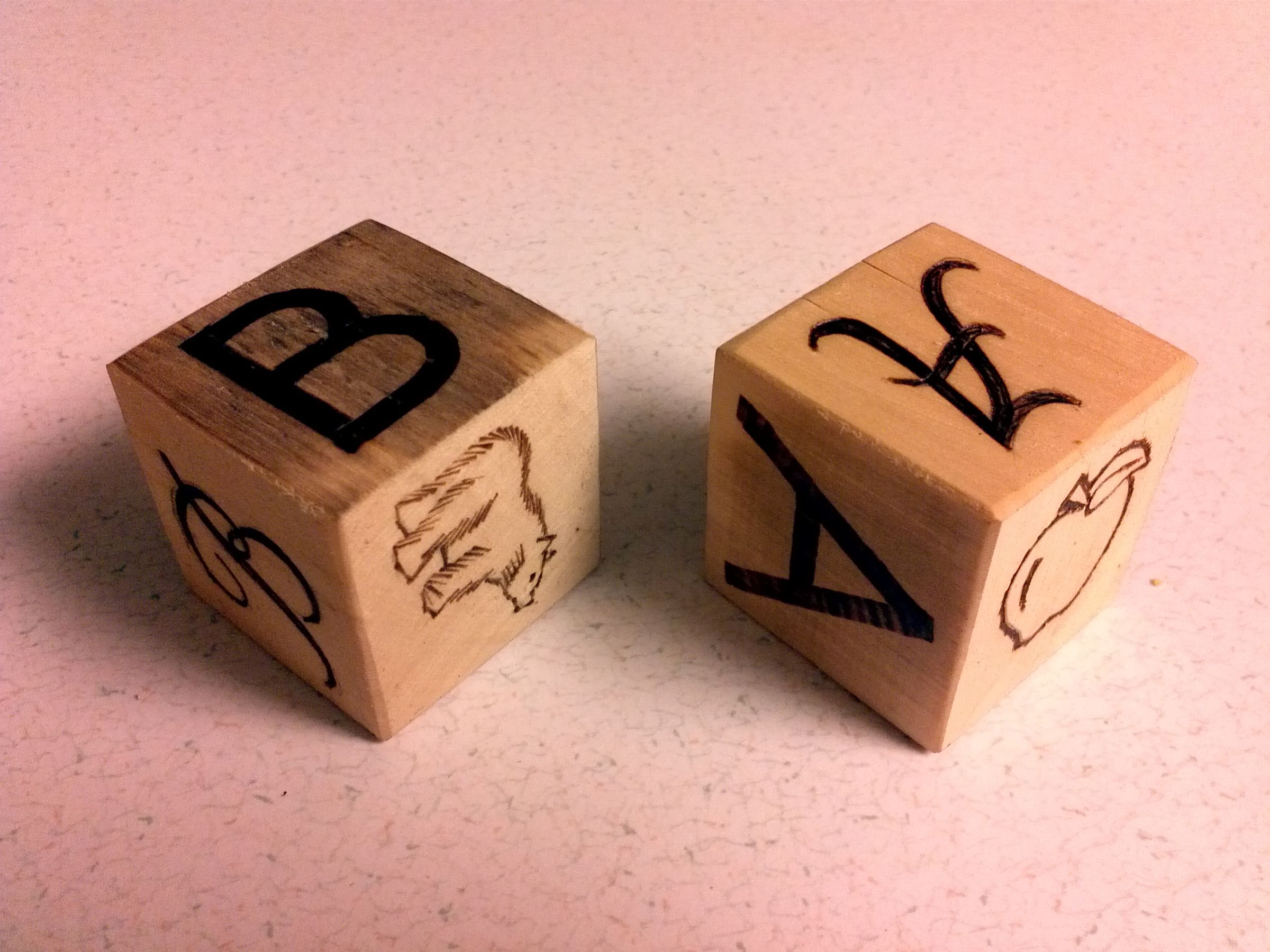 Custom Wooden Letter Blocks for Children : 4 Steps (with Pictures ...