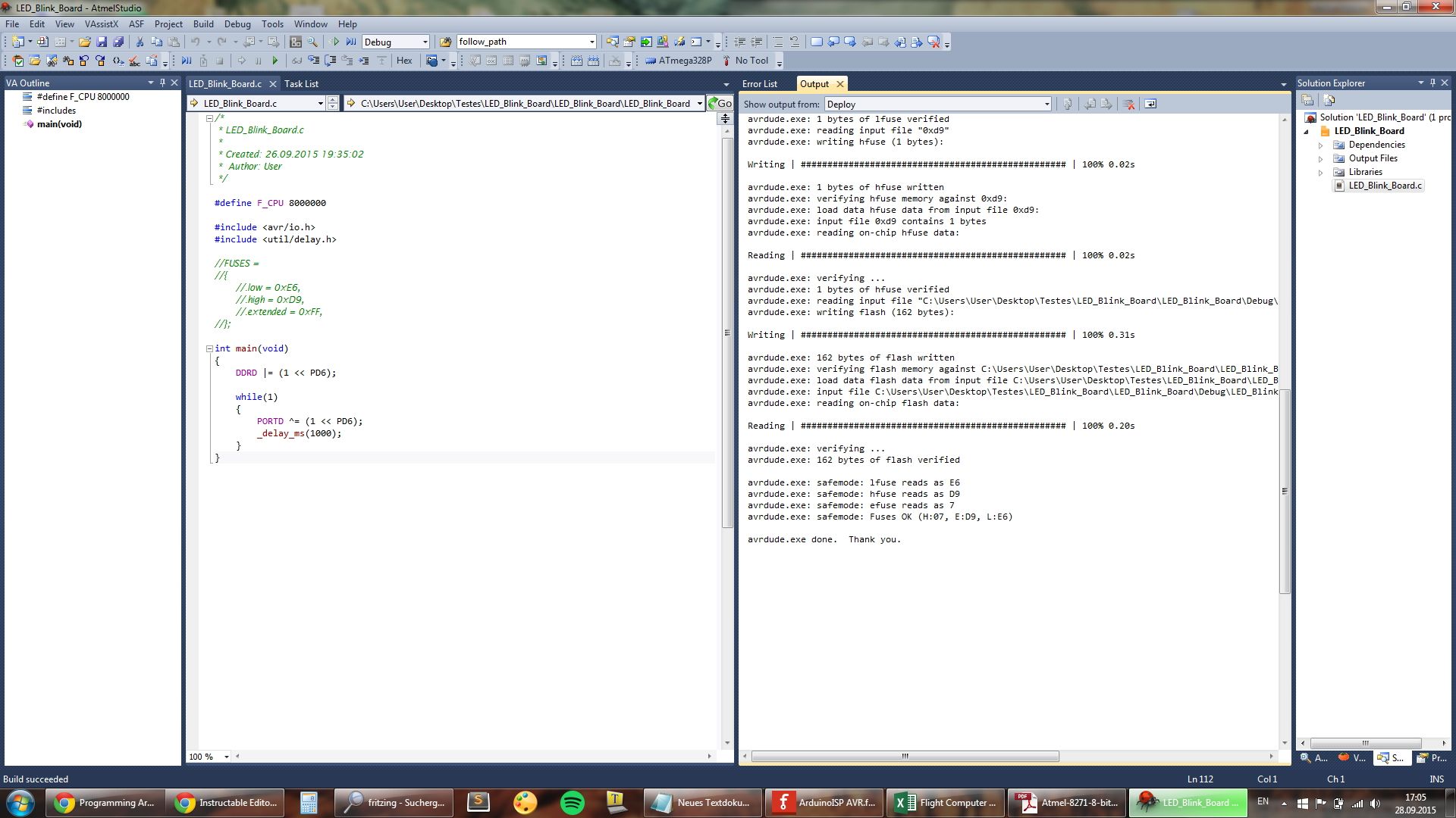 Integrate ArduinoISP and Atmel Studio : 4 Steps - Instructables