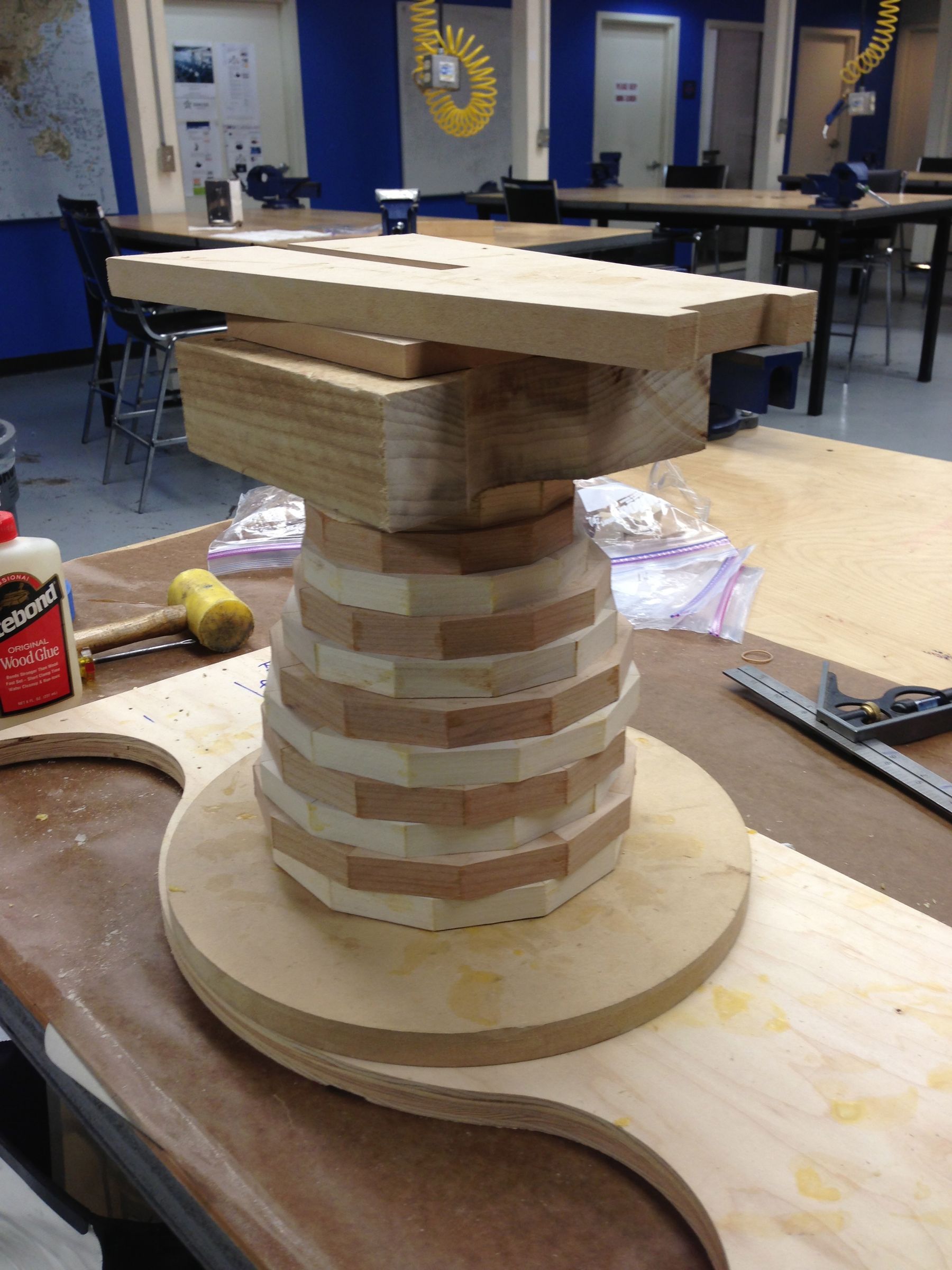 Making of a Segmented Vase - I Made It at TechShop : 7 Steps (with ...