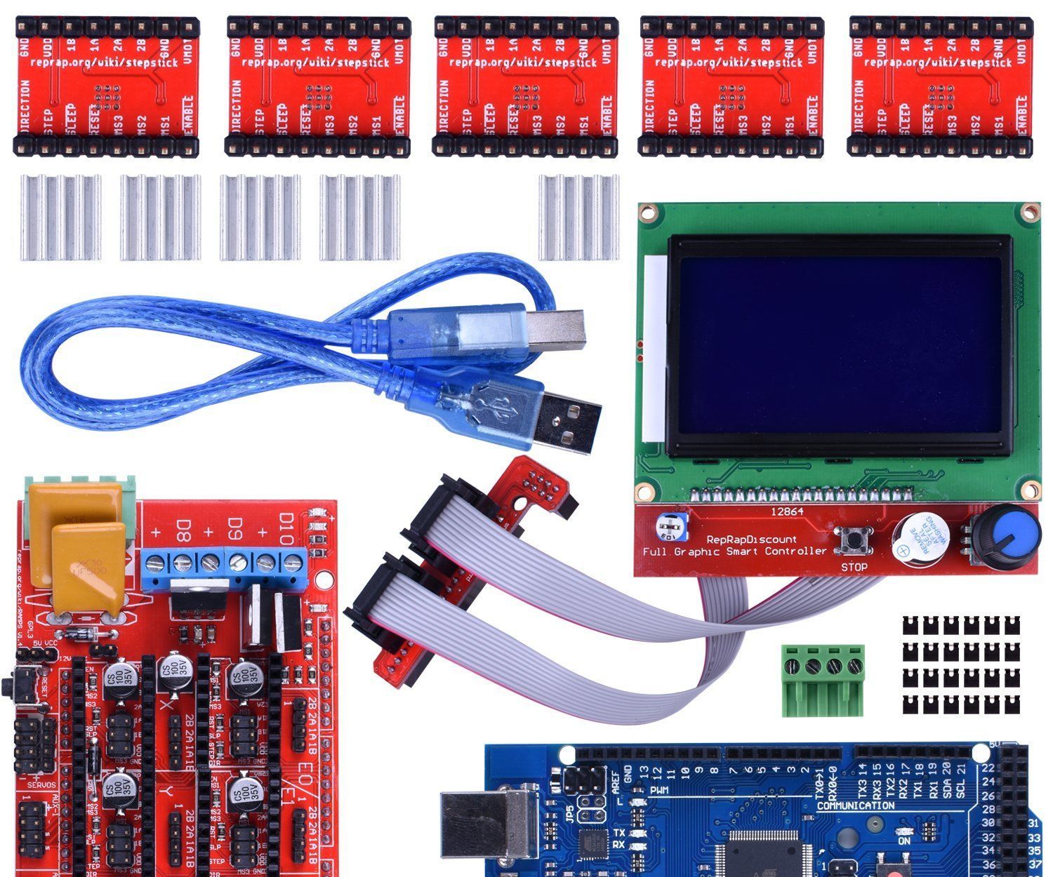 Wiring 3D Printer RAMPS 1.4 : 12 Steps (with Pictures) - Instructables
