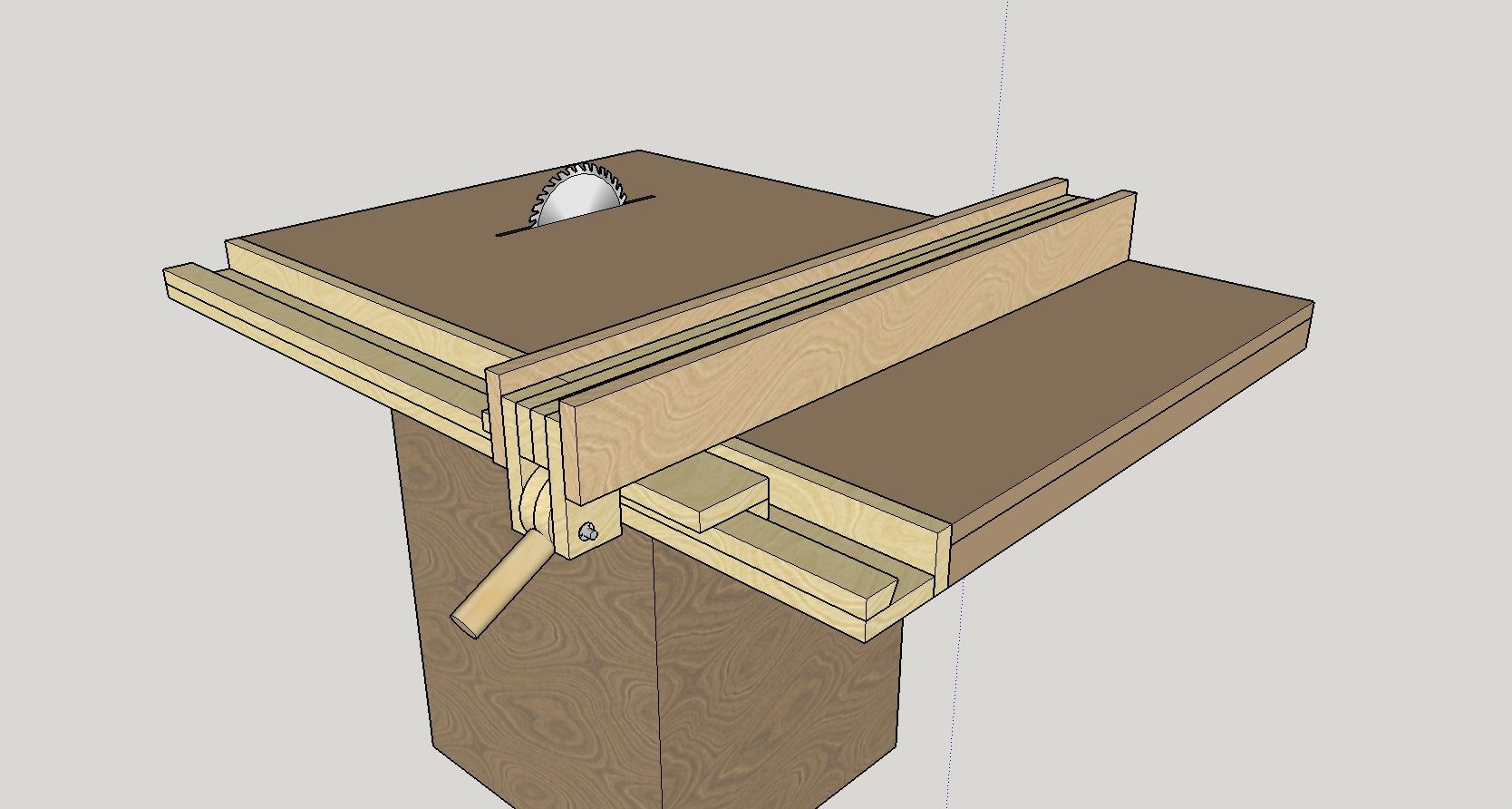 Homemade Table Saw Fence System | Easy Simple New Style : 25 Steps ...