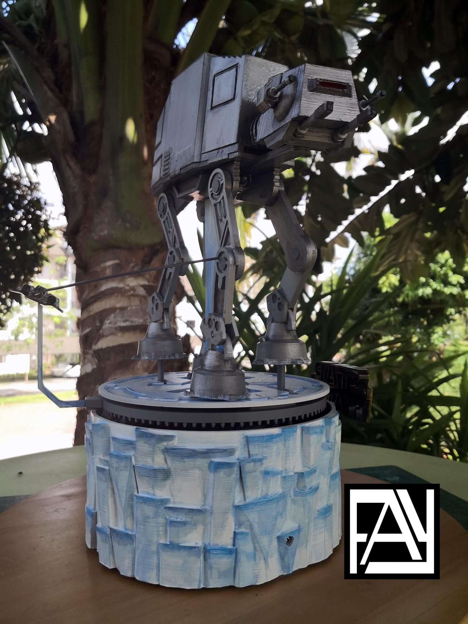 ATAT Motorized Automata : 12 Steps (with Pictures) - Instructables