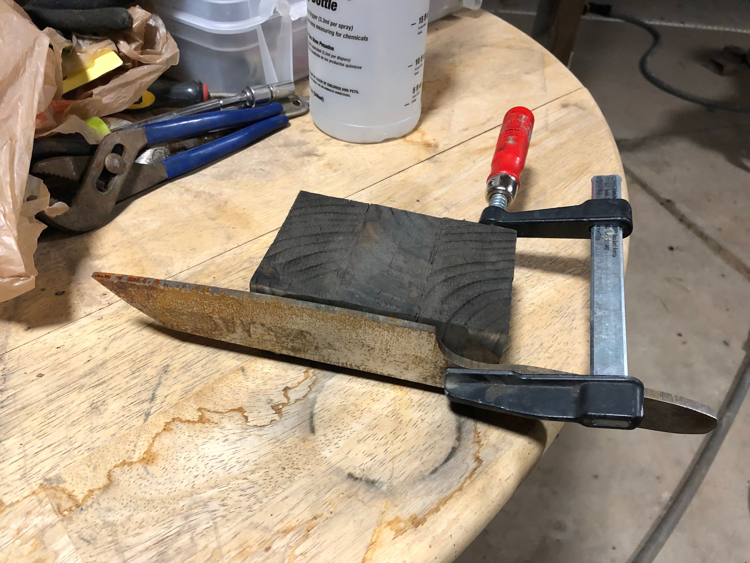 Knife Making 101 (reductive Process) : 15 Steps (with Pictures ...