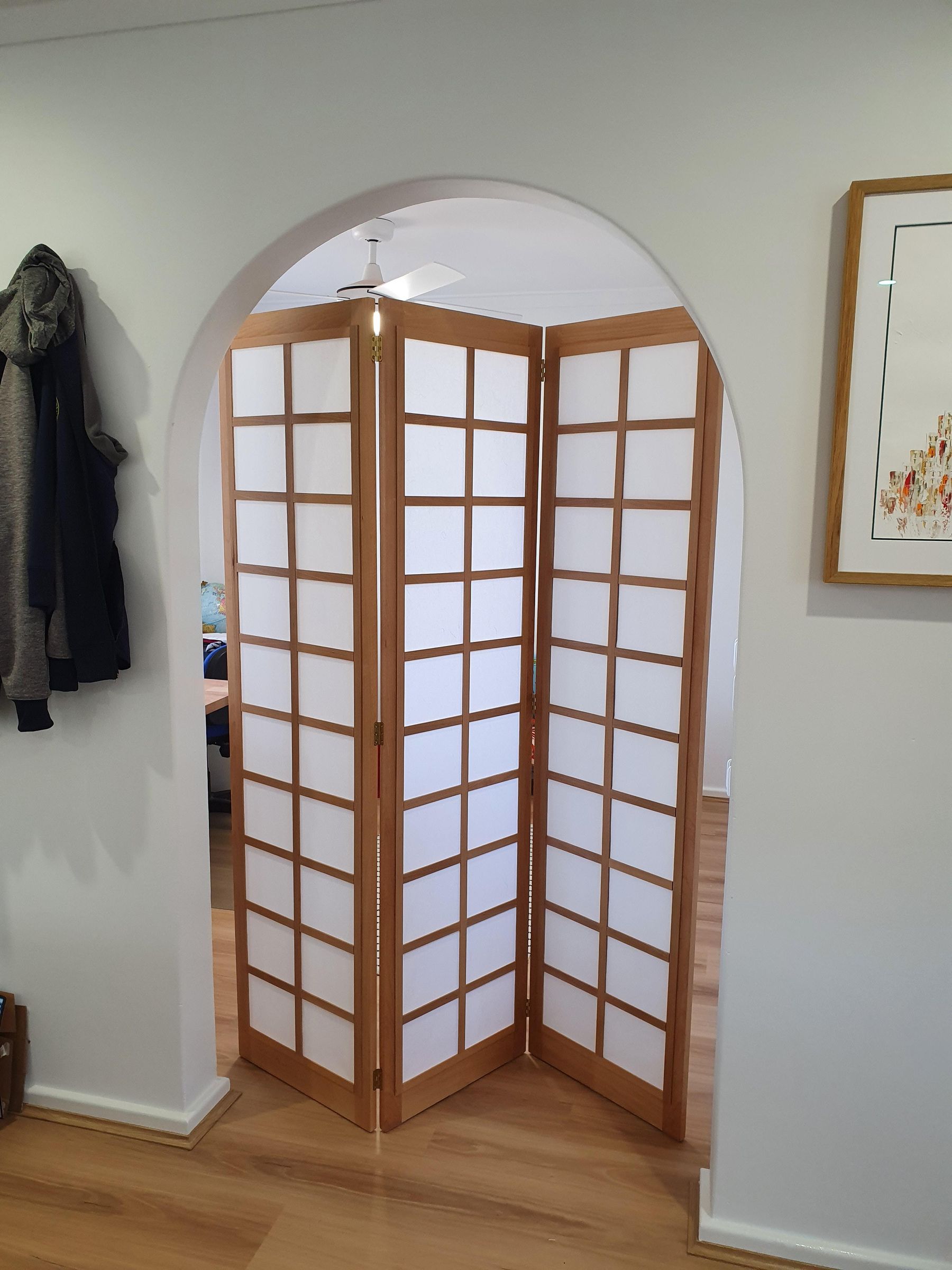 Build a Folding Shoji Screen / Room Divider : 17 Steps (with Pictures ...
