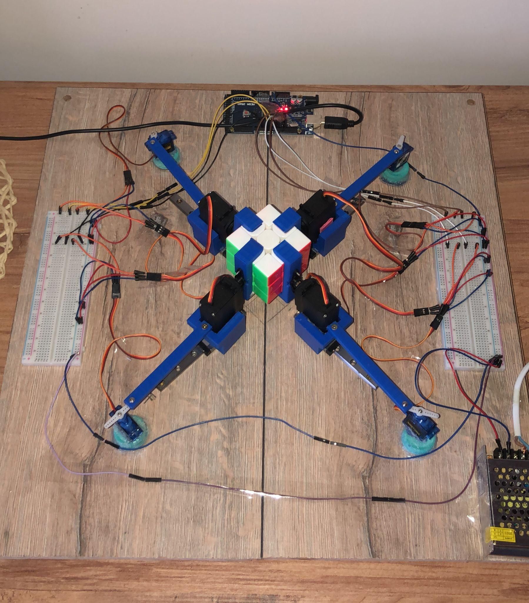 Rubik Cube Solver Robot : 5 Steps - Instructables