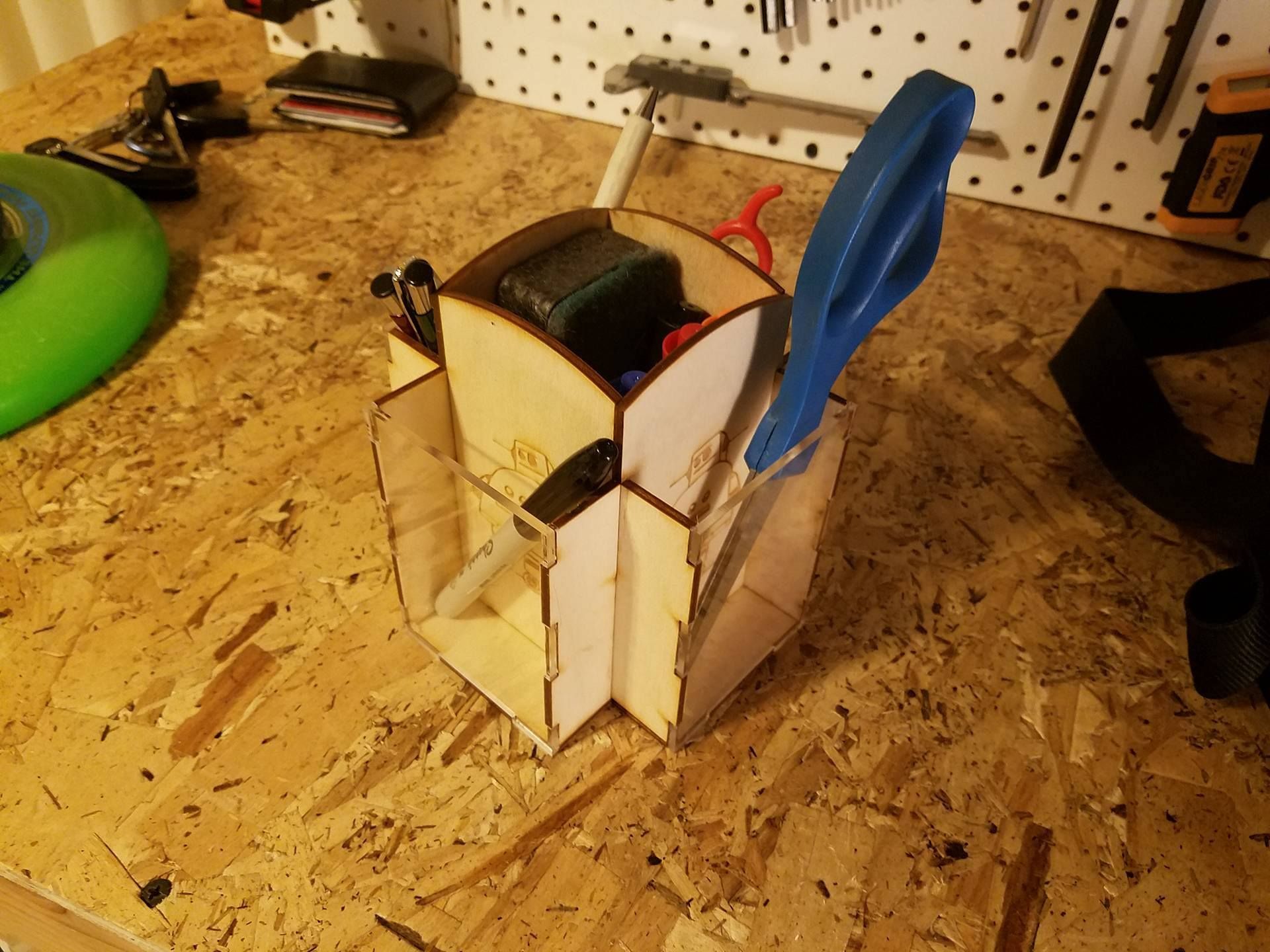 Laser Cut Remote Caddy : 3 Steps - Instructables