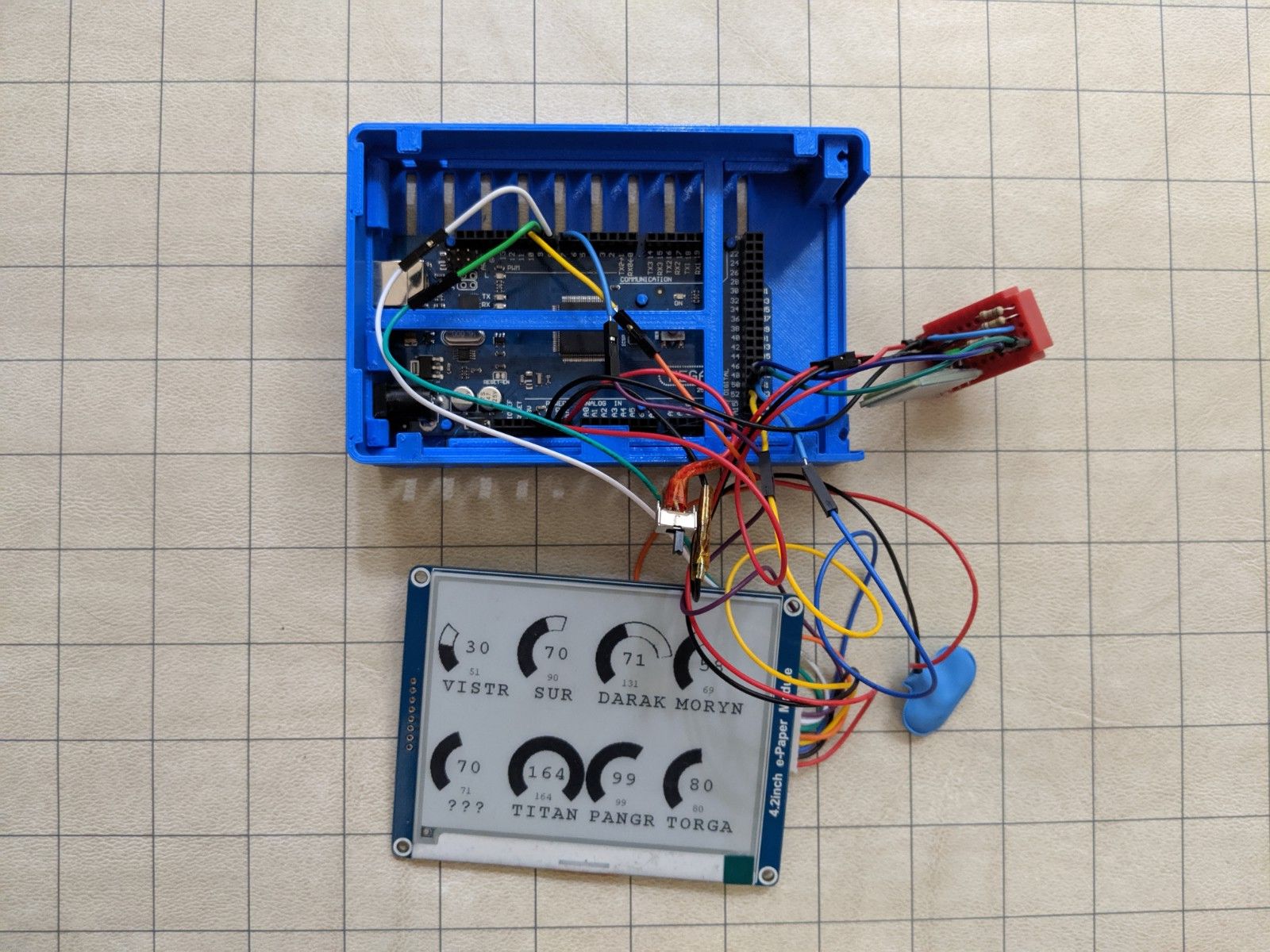 Dungeons and Dragons Hit Point Tracker With E-Ink Display : 3 Steps ...