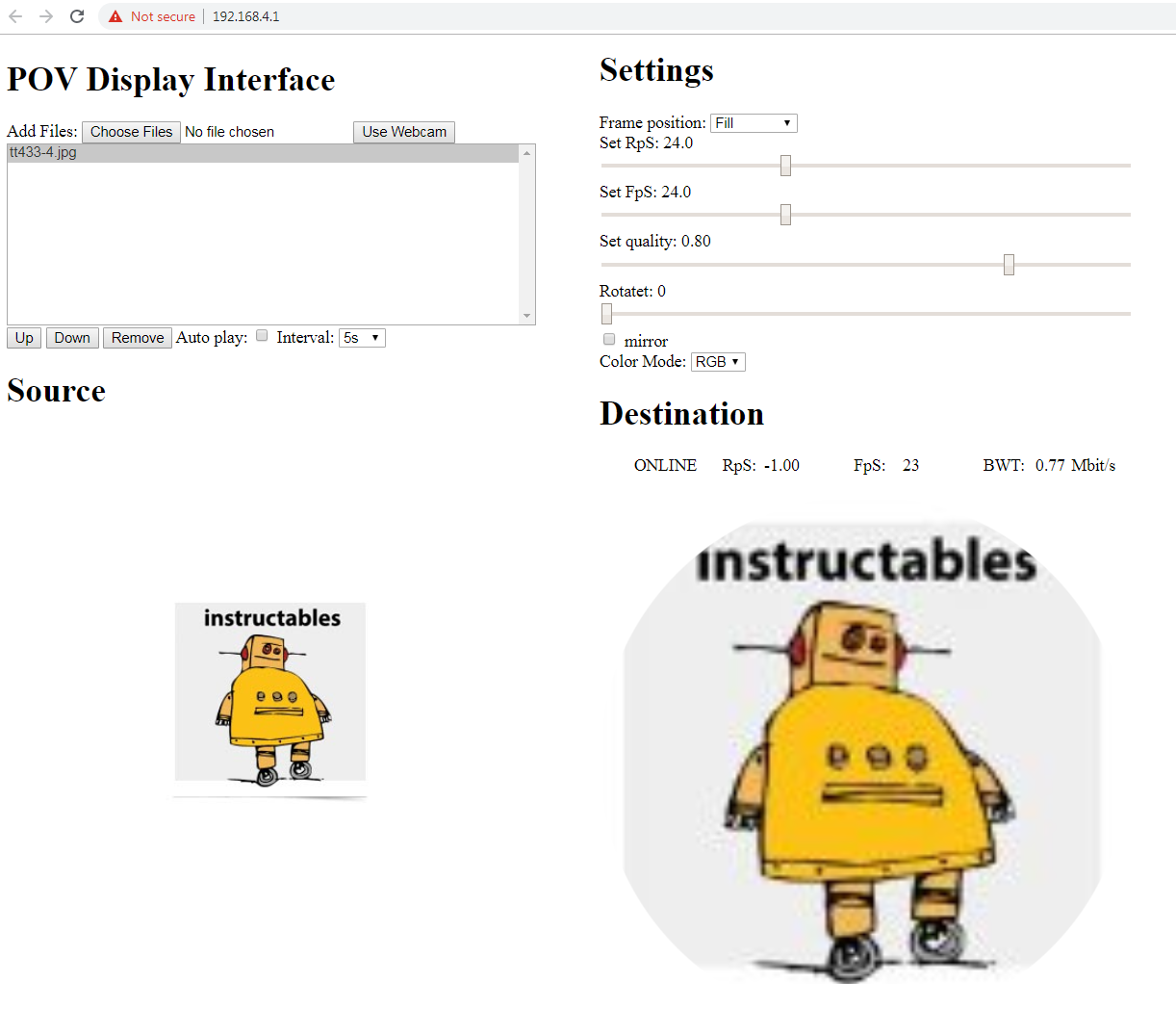 One POV Display to Rule Them All! : 10 Steps (with Pictures) - Instructables