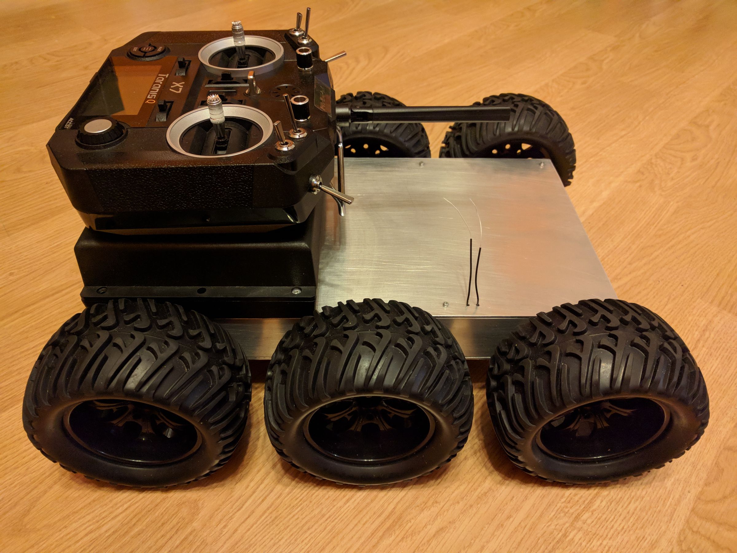 Remote Controlled 6WD All Terrain Robot : 10 Steps (with Pictures ...