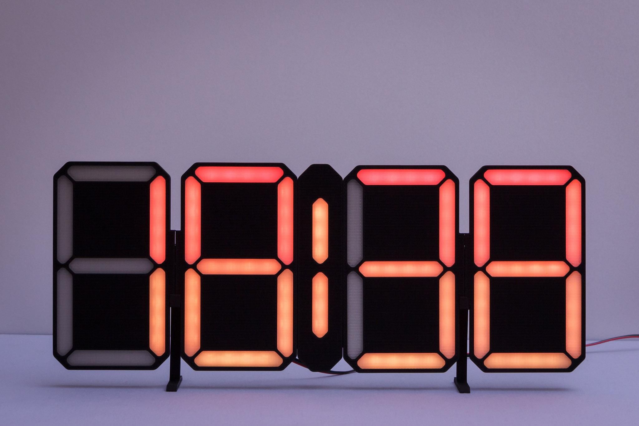 Retro 7 Segment Clock - the Final One(s) : 11 Steps (with Pictures ...