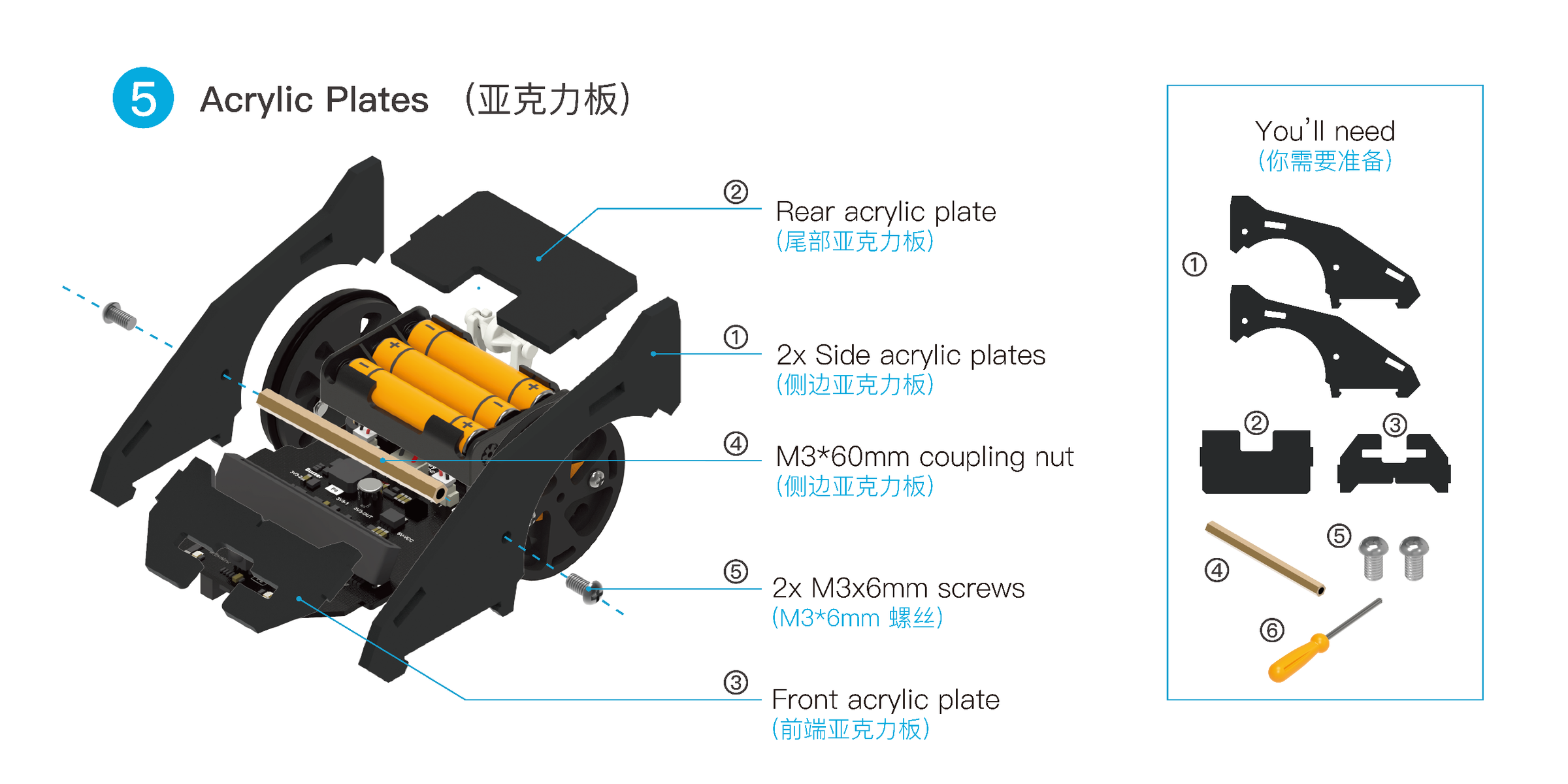 Micro:bit Robot Control With Accelerometer : 4 Steps - Instructables