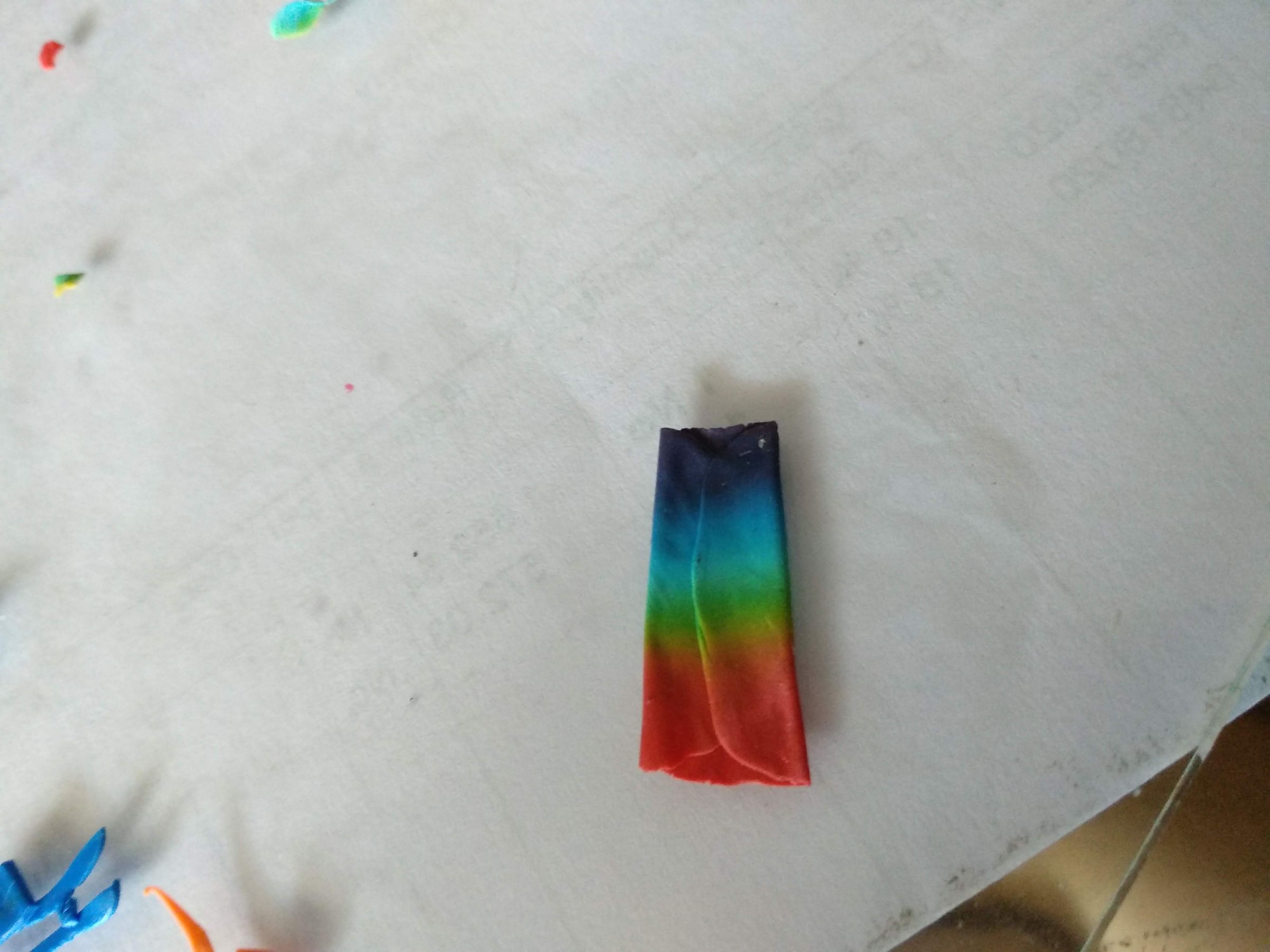 Polymer Clay Rainbow Gradient! : 4 Steps (with Pictures) - Instructables