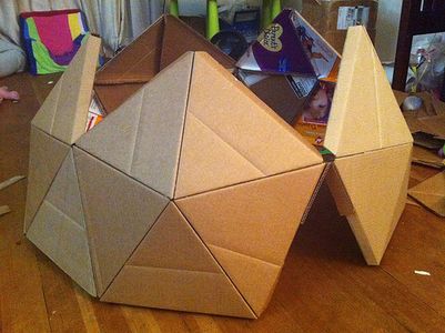 Cardboard Play Dome : 9 Steps (with Pictures) - Instructables