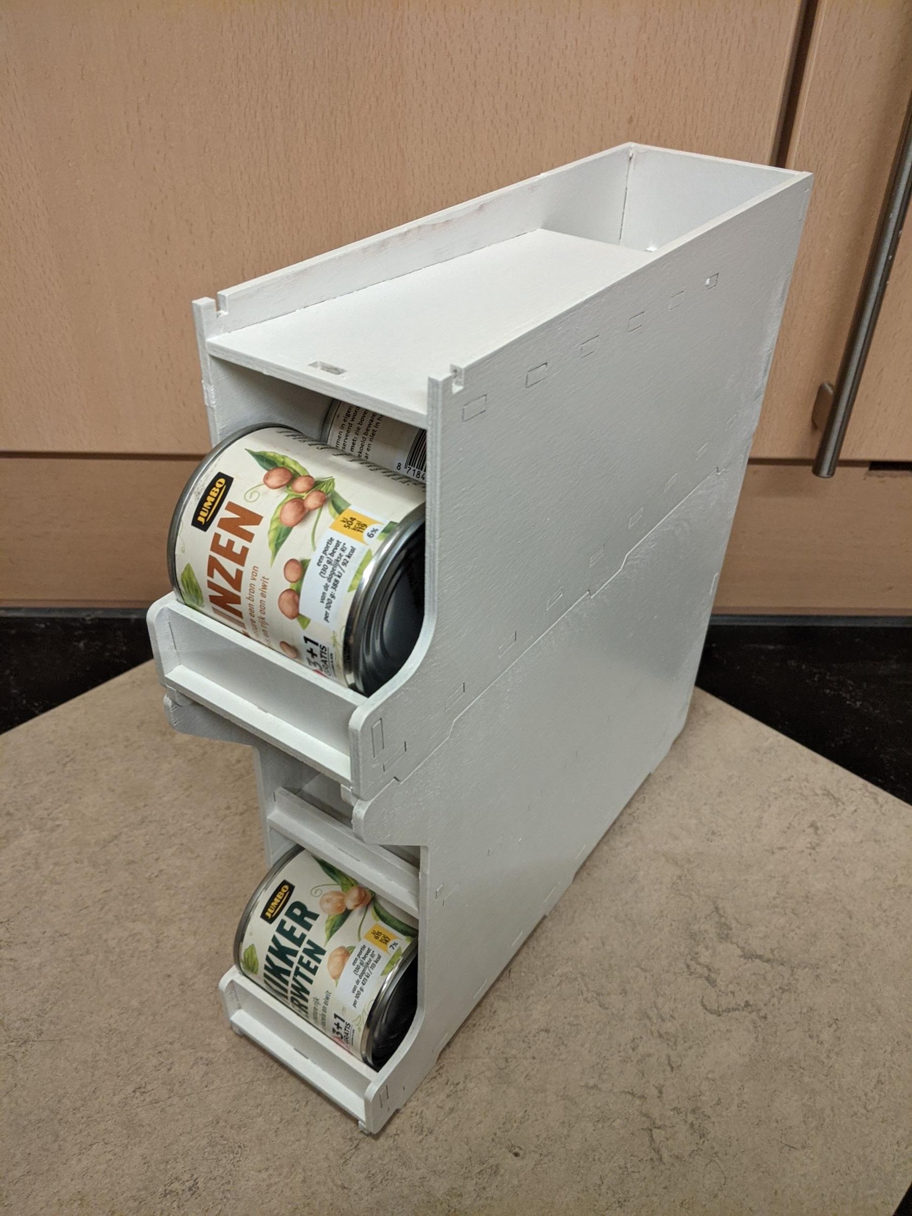 Laser Cut Stacking FIFO Can Holder : 7 Steps (with Pictures ...