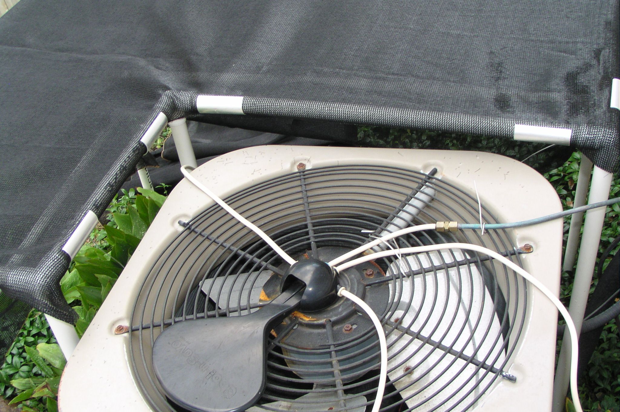 Shade Screen for Air Conditioner Condenser : 22 Steps - Instructables