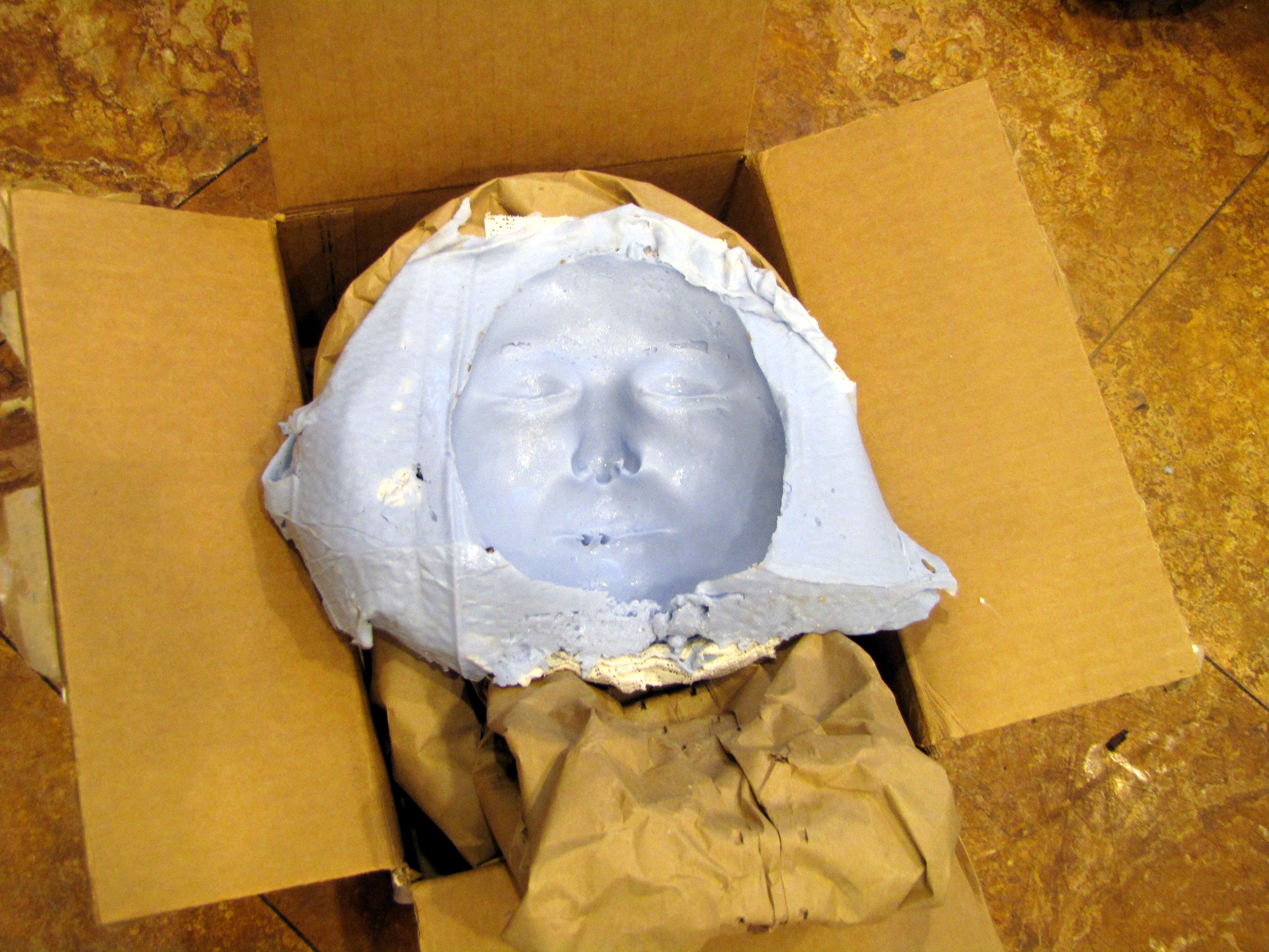 Plaster Face Cast : 15 Steps (with Pictures) - Instructables