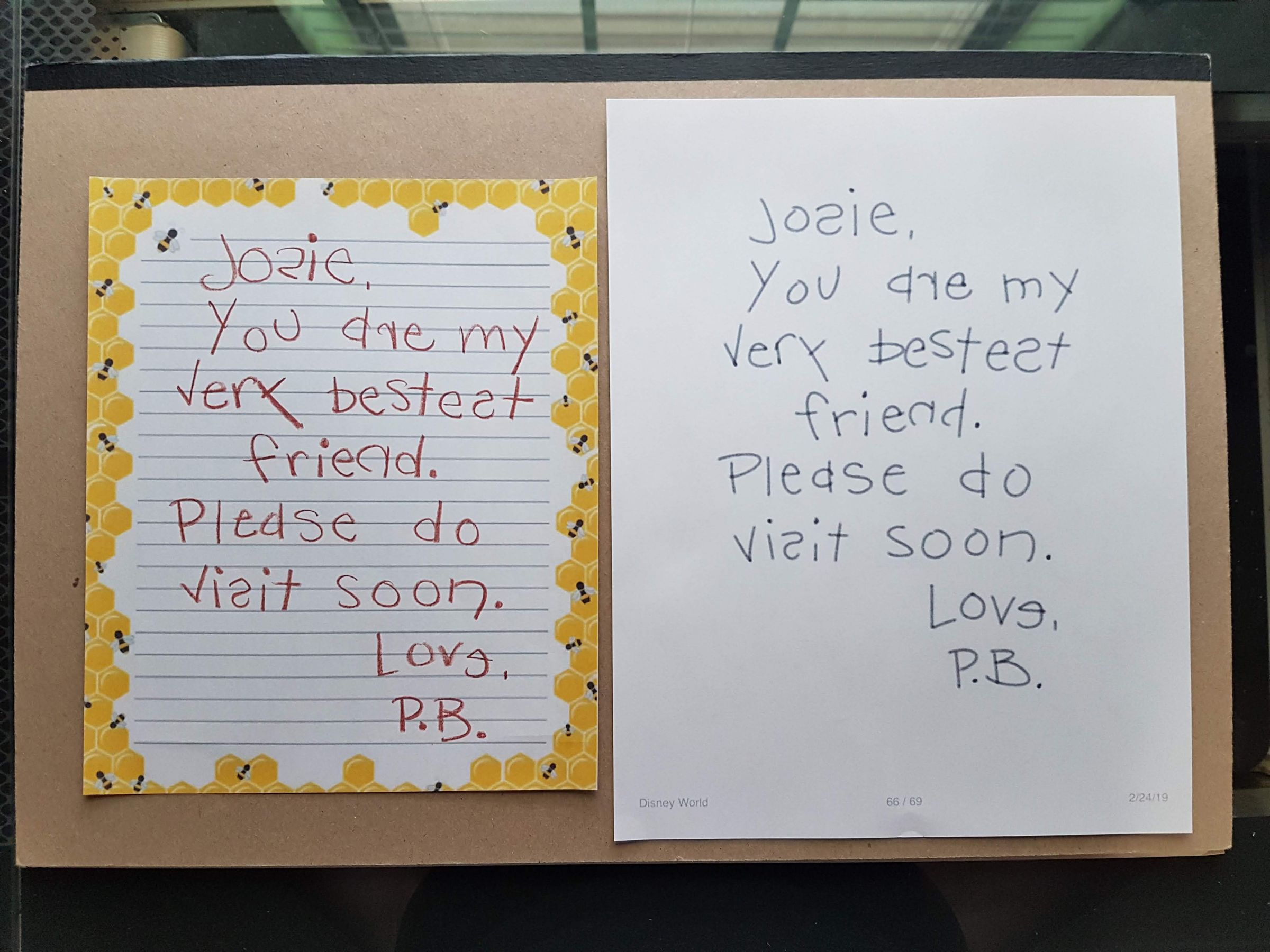 Disney Trip Reveal: Letters From Disney Characters : 8 Steps (with ...