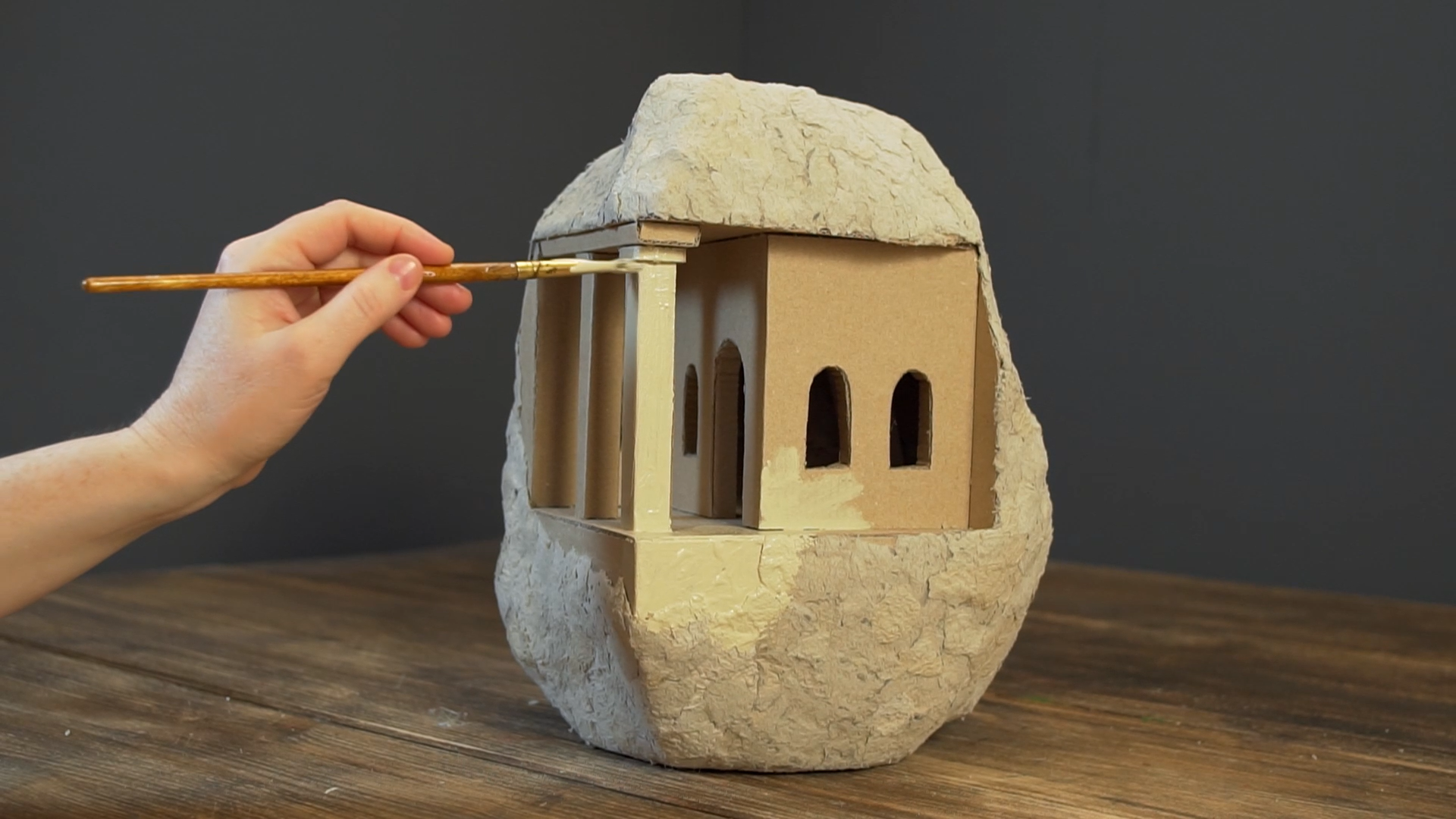 House in a Rock Using Cardboard : 6 Steps (with Pictures) - Instructables