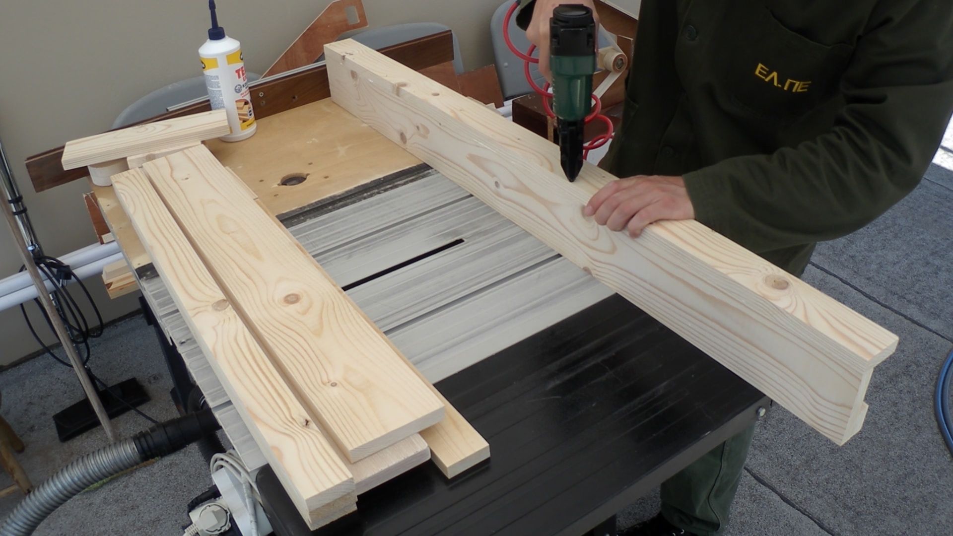 Homemade Table Saw Fence System | Easy Simple New Style : 25 Steps ...