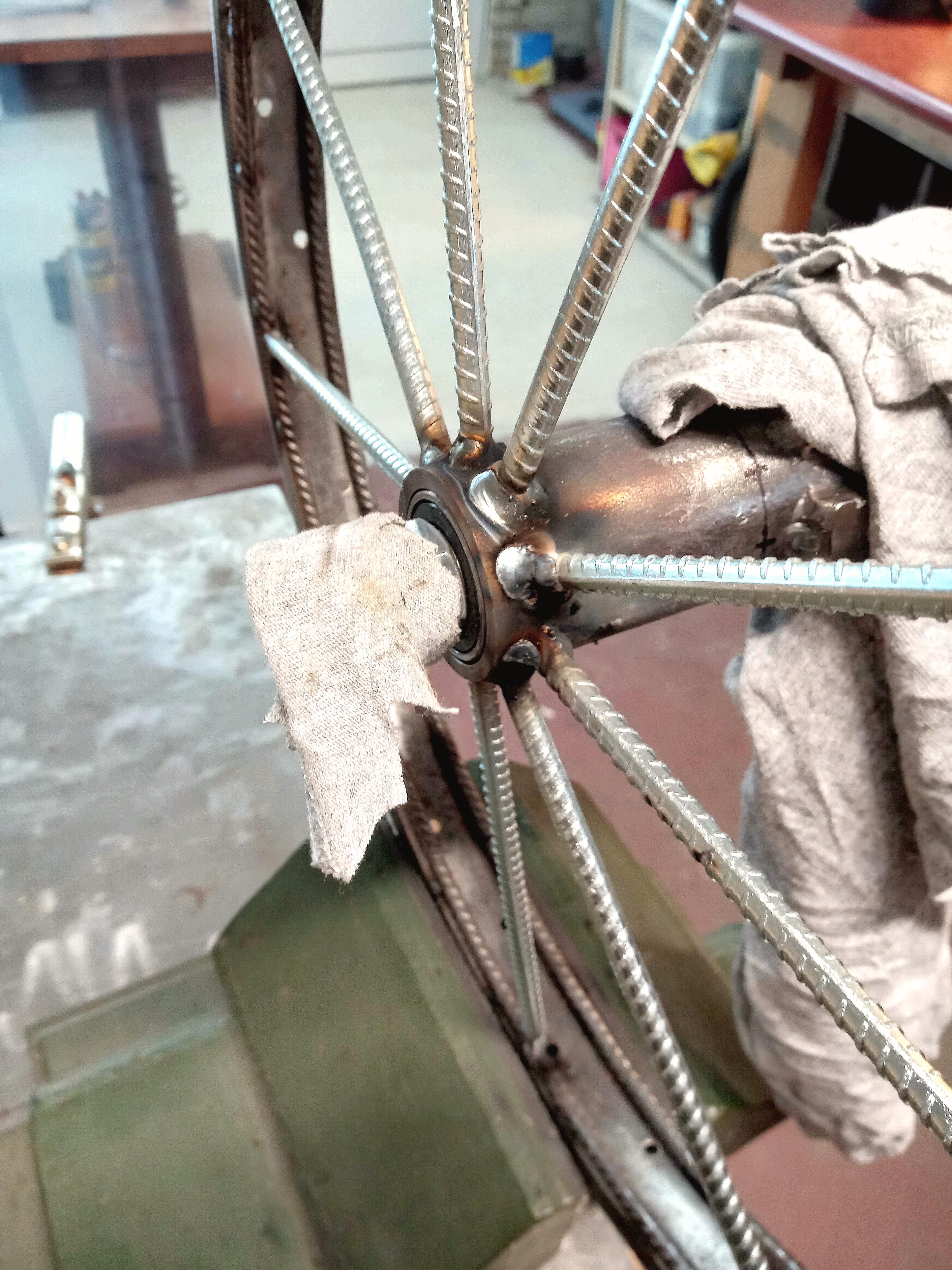 DIY Wheels for Bike or Trike or Trailer : 13 Steps (with Pictures ...