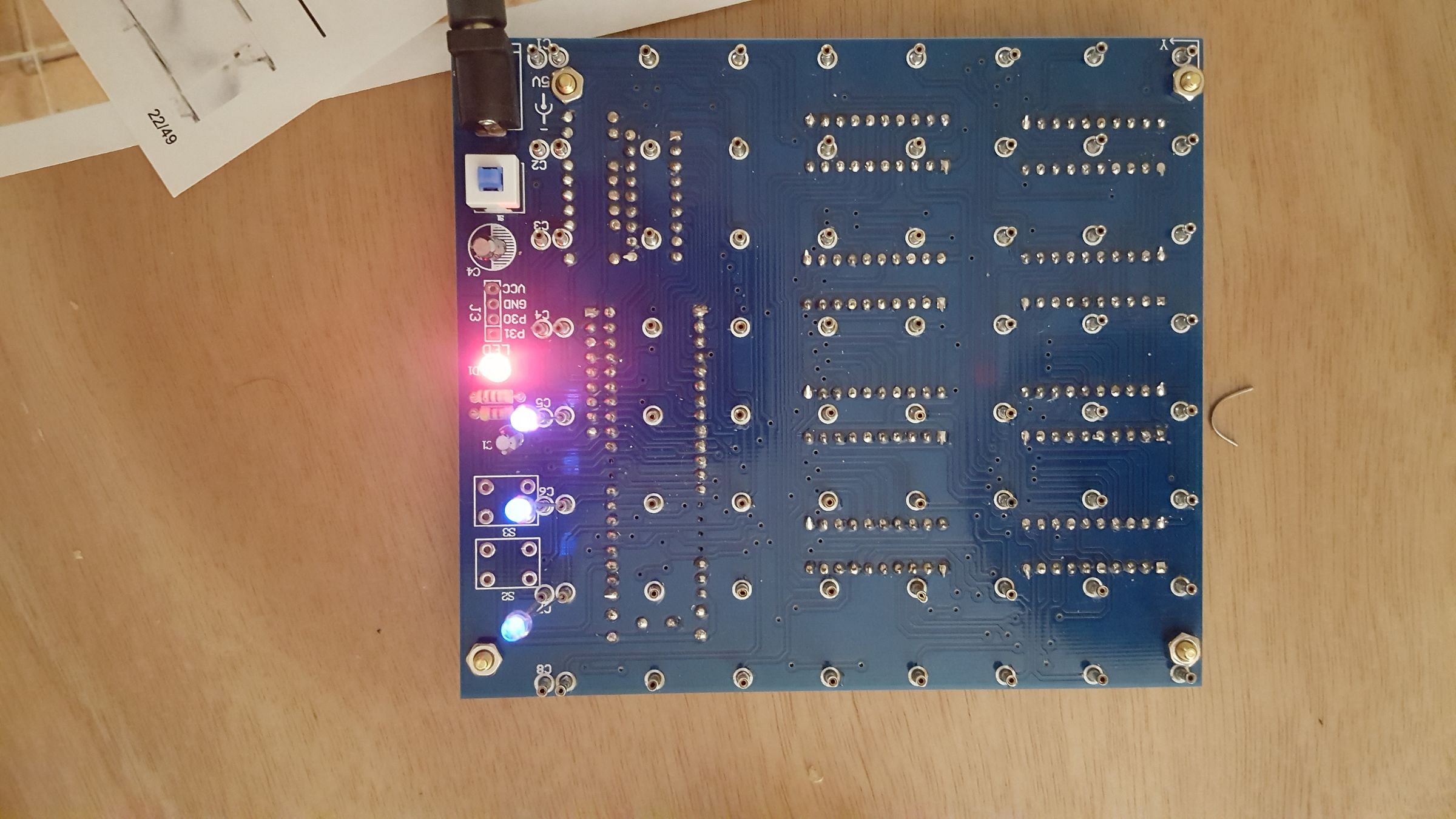 Assembling the Geekcreit® 8x8x8 LED Cube 3D Light Square Blue LED Electronic DIY Kit : 14 Steps ...
