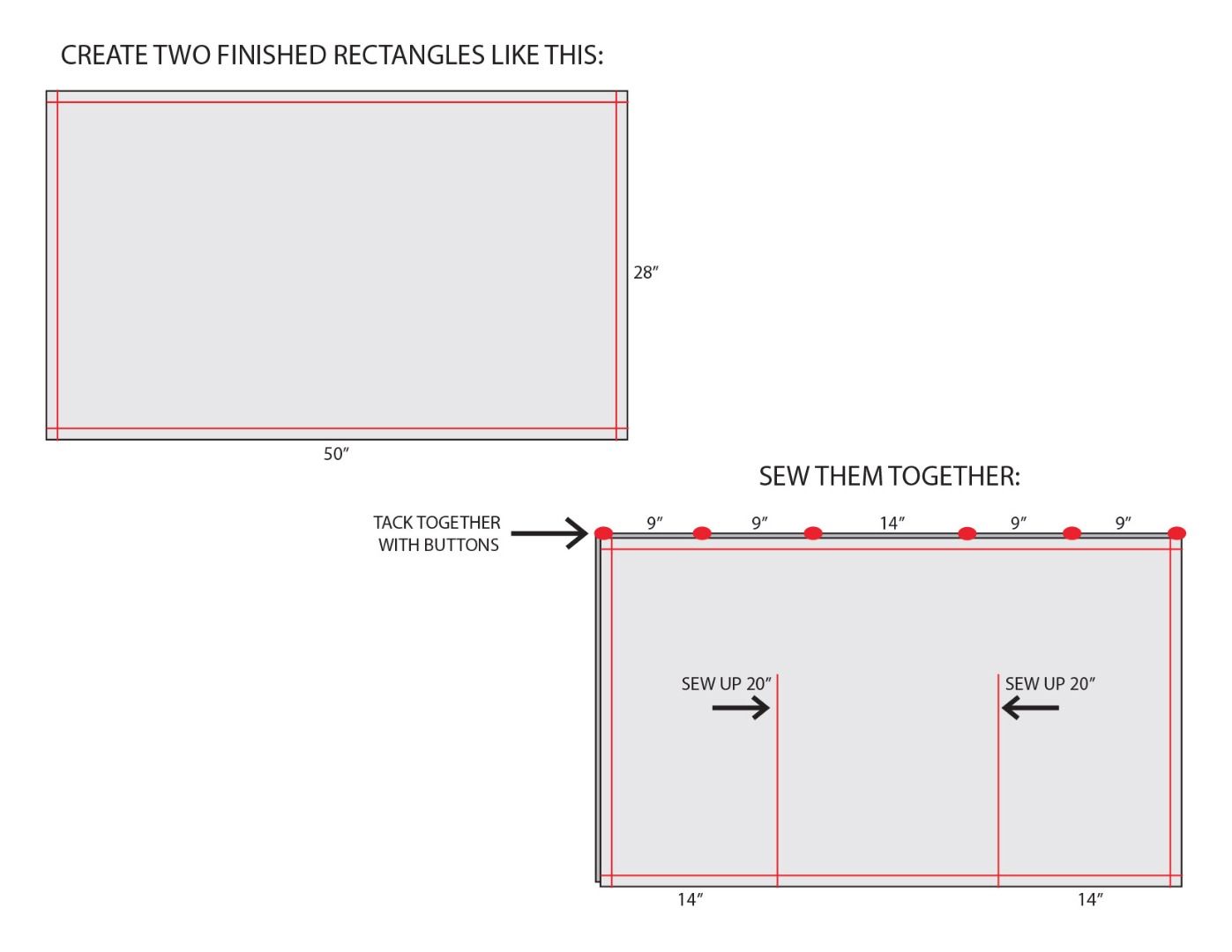 The Really Simple Rectangle Shirt : 12 Steps (with Pictures ...