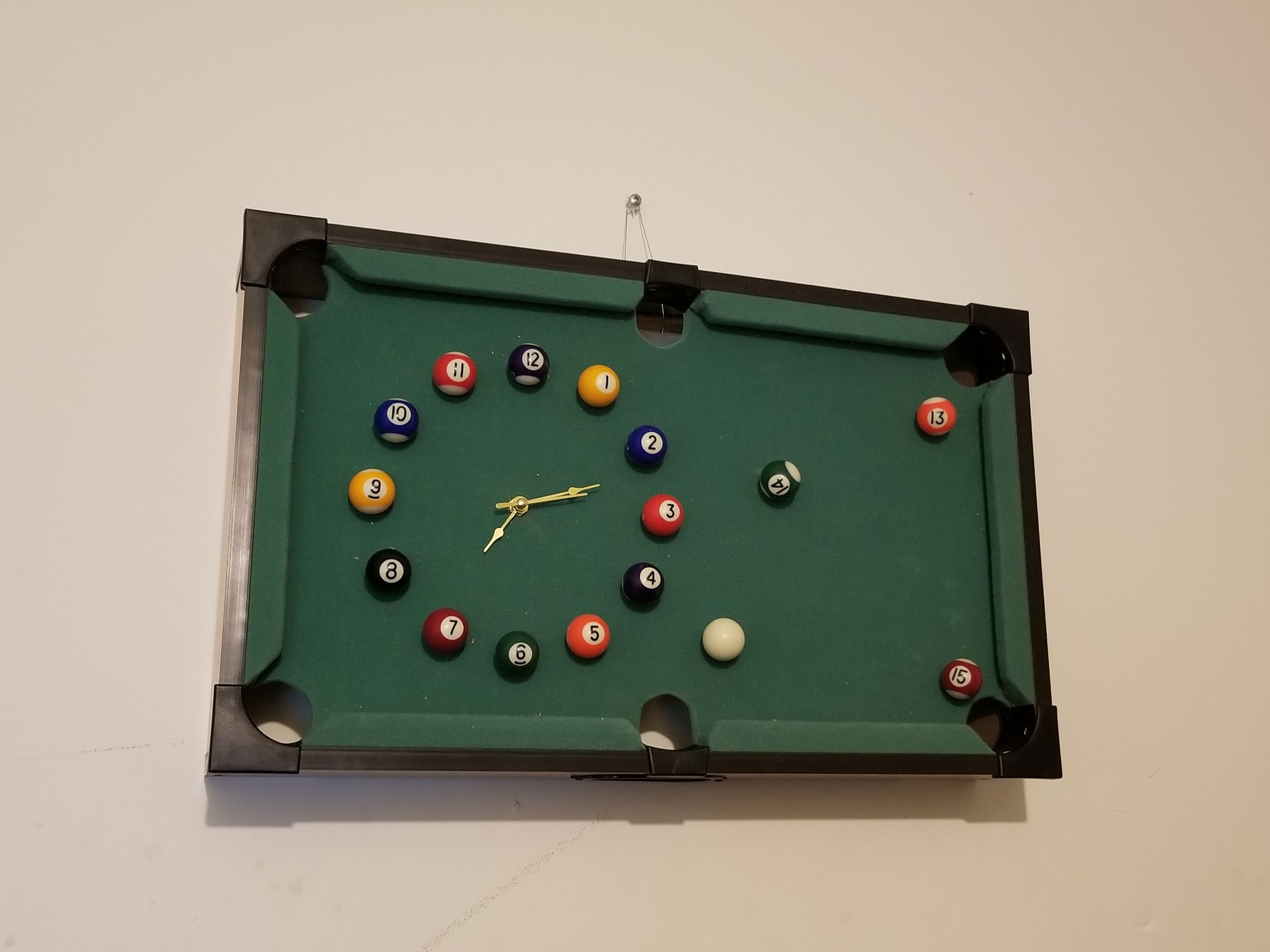 EASY DIY POOL TABLE CLOCK : 6 Steps (with Pictures) - Instructables
