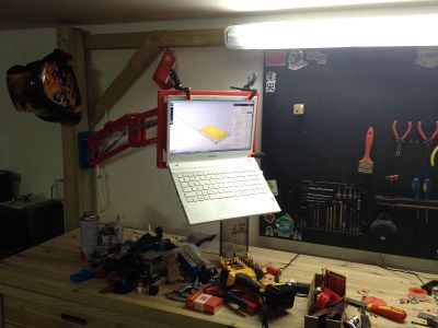 The Incredible 3D Printed Laptop Arm : 6 Steps (with Pictures ...