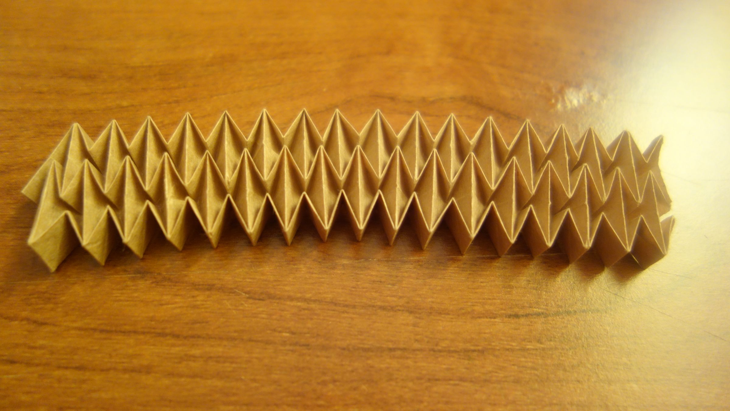Expanding/collapsing Origami Bracelet : 12 Steps (with Pictures ...