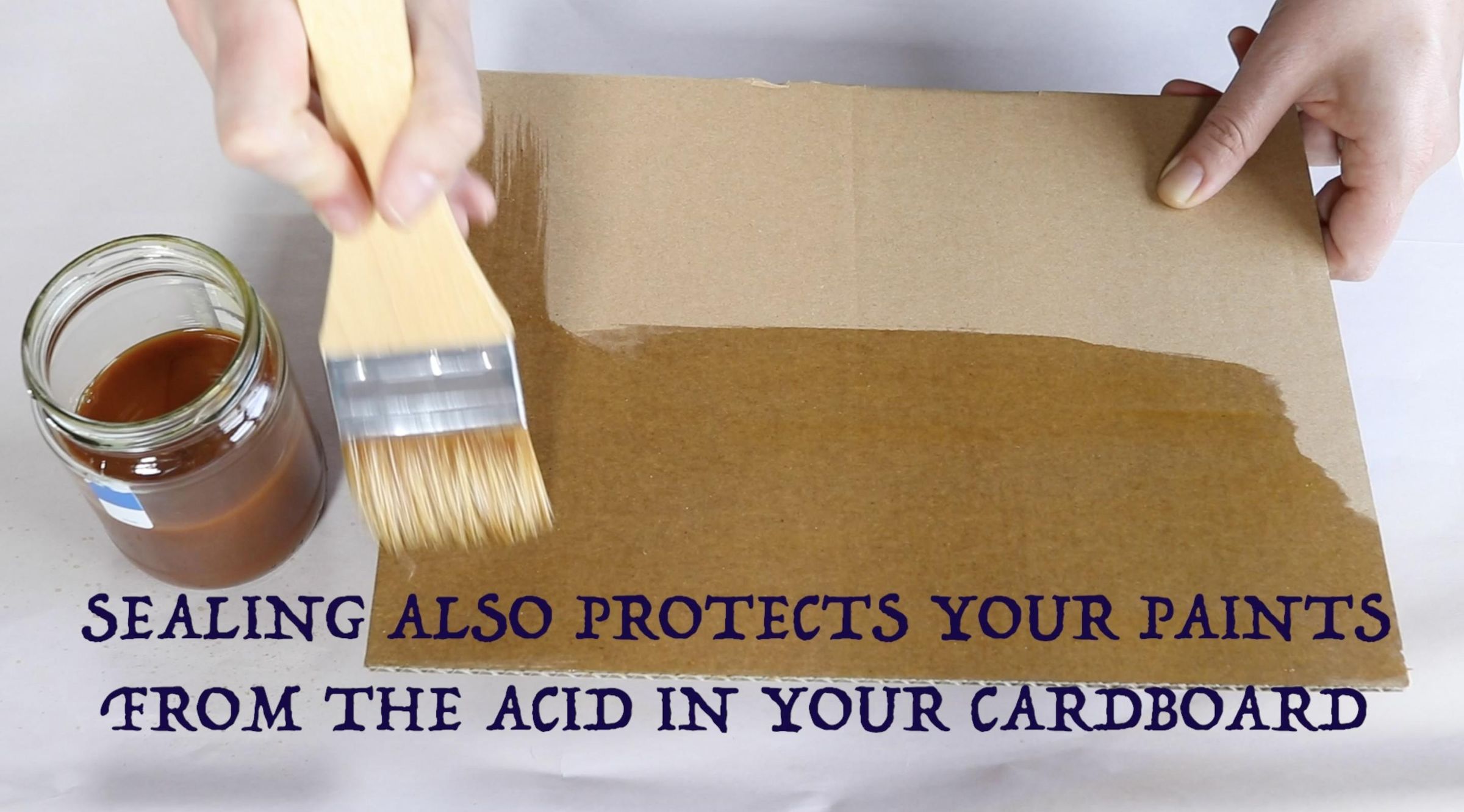 Recycled Cardboard Painting Surface : 7 Steps - Instructables