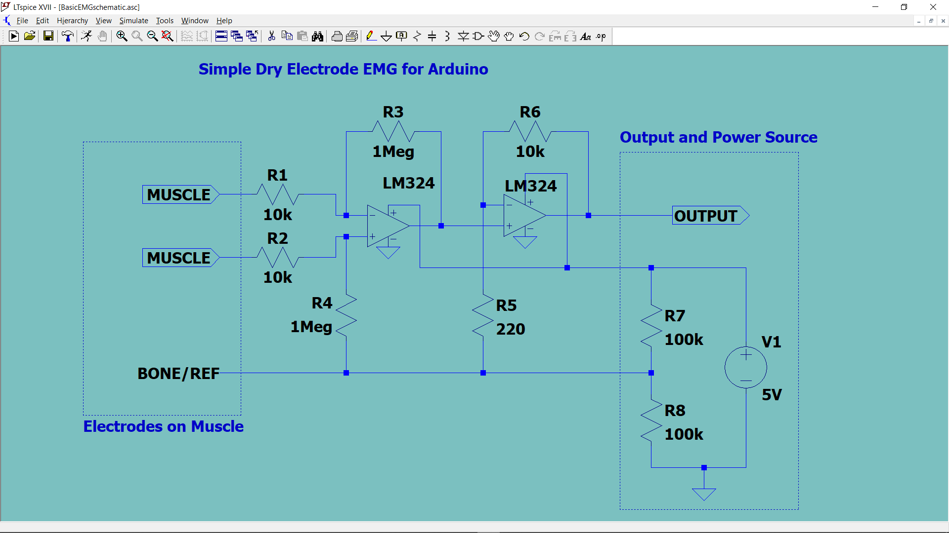 Simple Dry Electrode EMG for Arduino : 4 Steps - Instructables