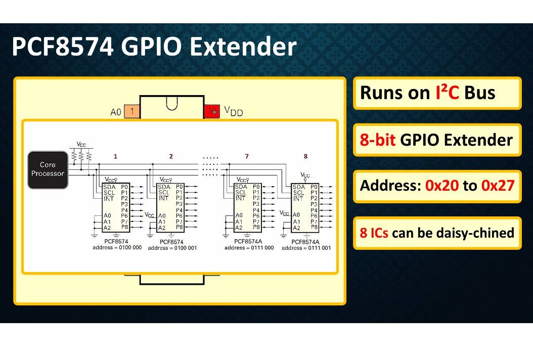 PCF8574 GPIO Extender - With Arduino and NodeMCU : 15 Steps - Instructables