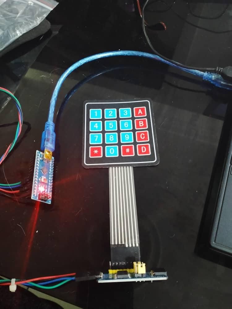 Arduino Nano: I2C Matrix Keypad With PCF8574/PCF8574A GPIO and Visuino ...