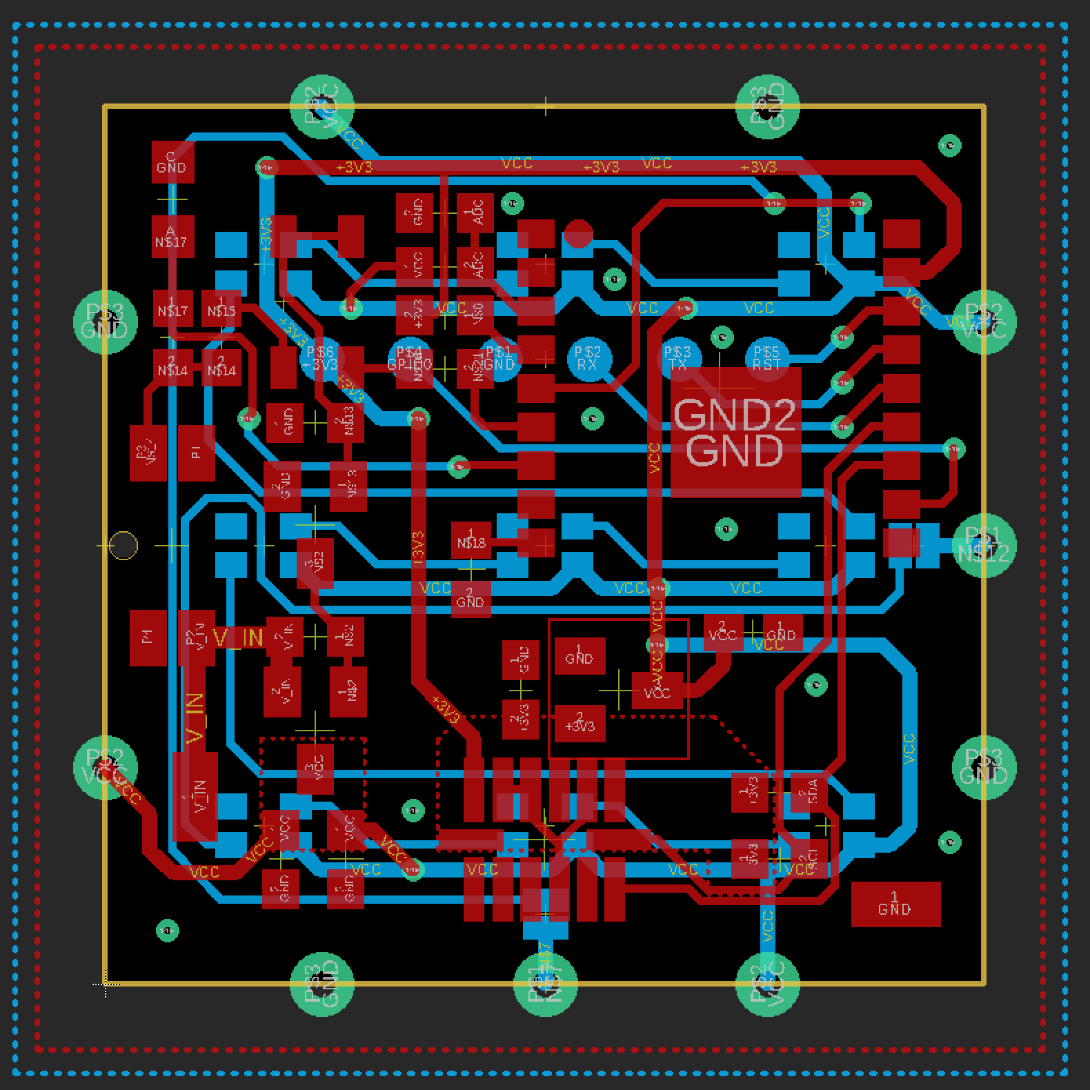 Six Sided PCB LED Dice With WIFI & Gyroscope - PIKOCUBE : 7 Steps (with ...