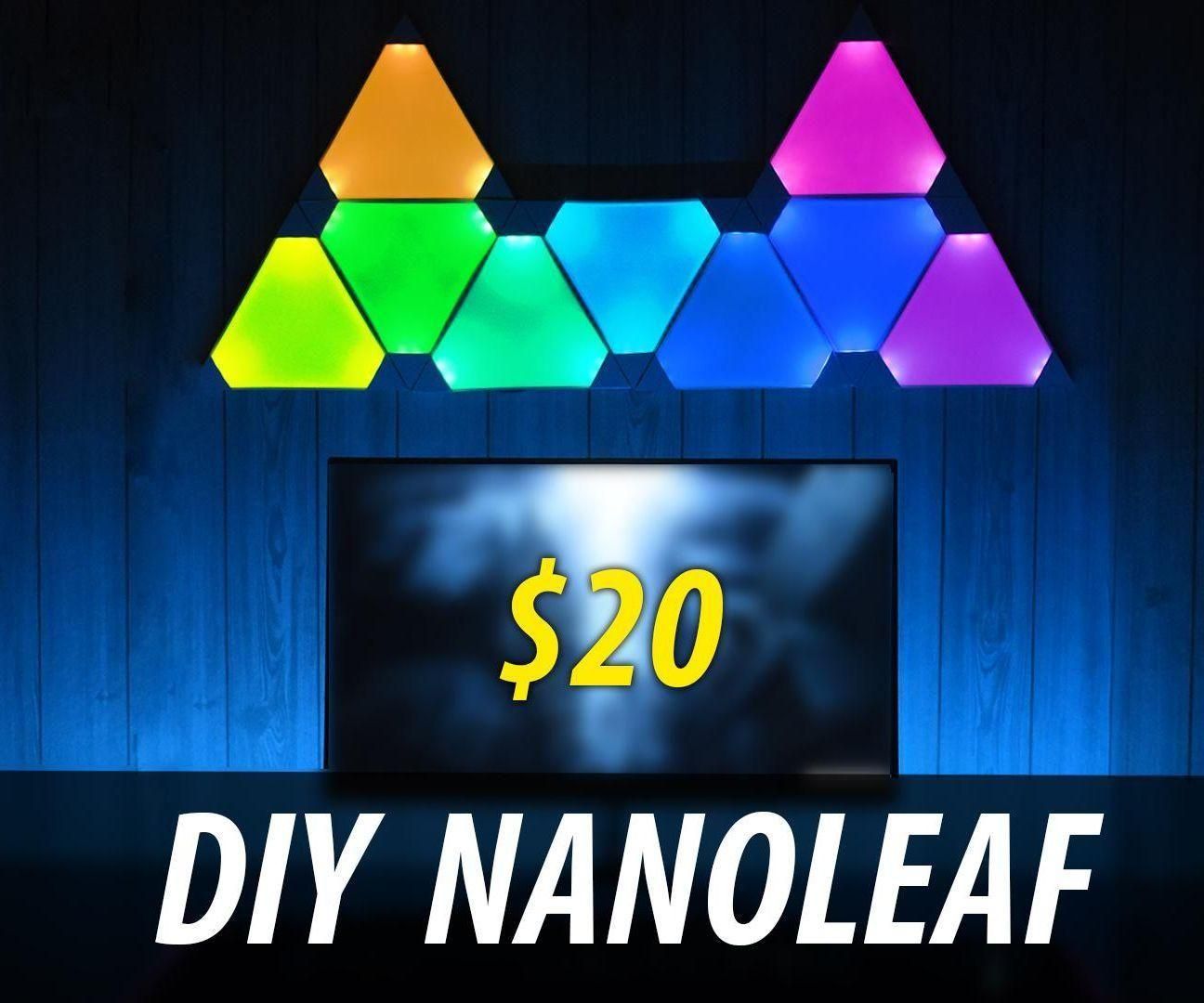 DIY NANOLEAF - No 3D Printer : 11 Steps (with Pictures) - Instructables
