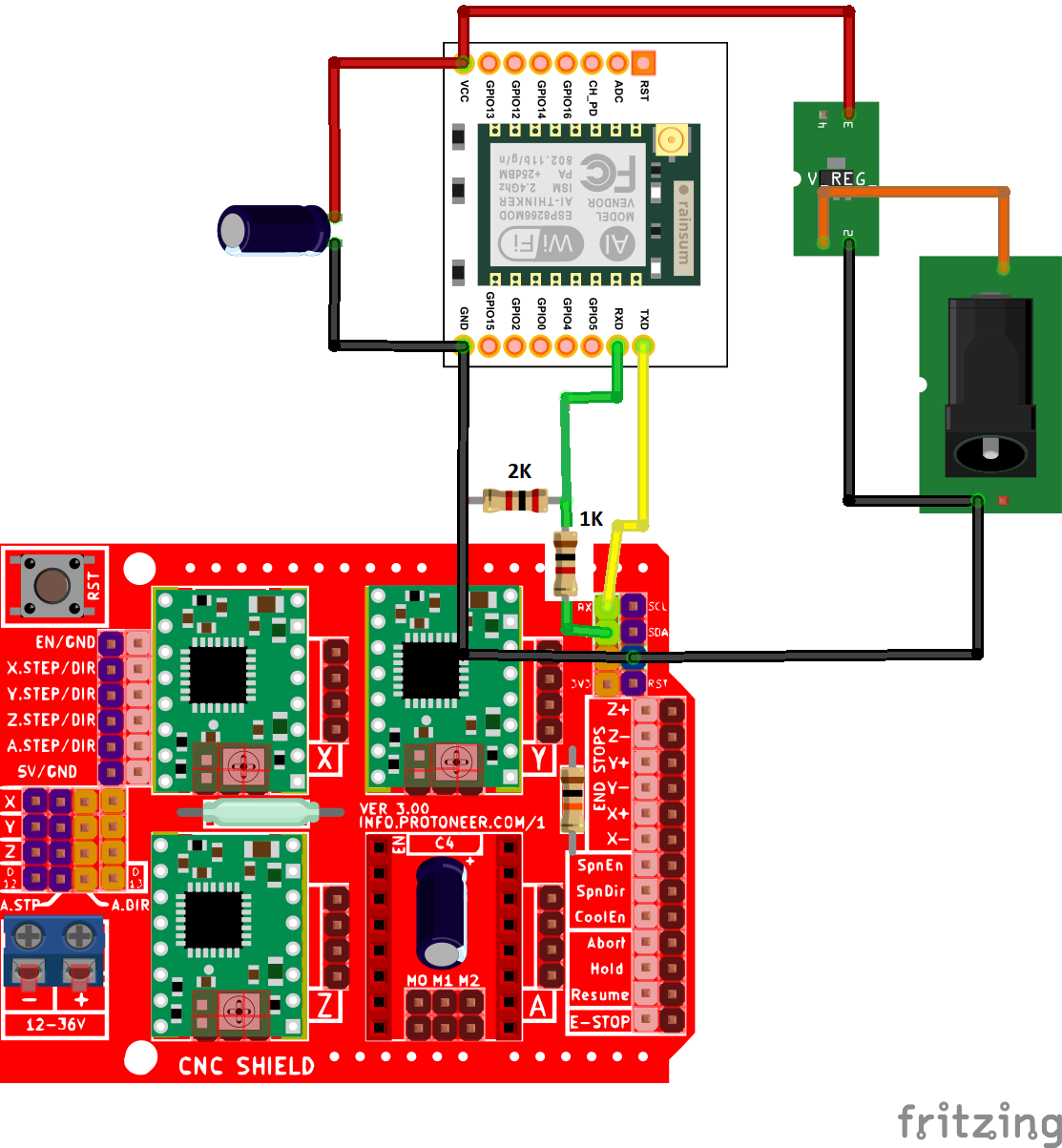Control Grbl CNC Over Wifi : 5 Steps - Instructables