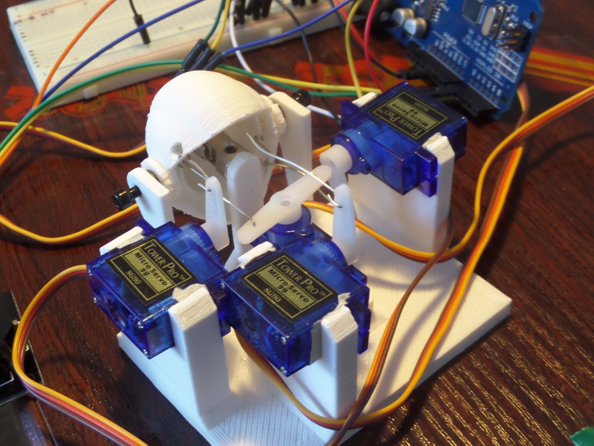 3D Printed Animatronic Eye Mechanism on the Cheap : 4 Steps (with ...