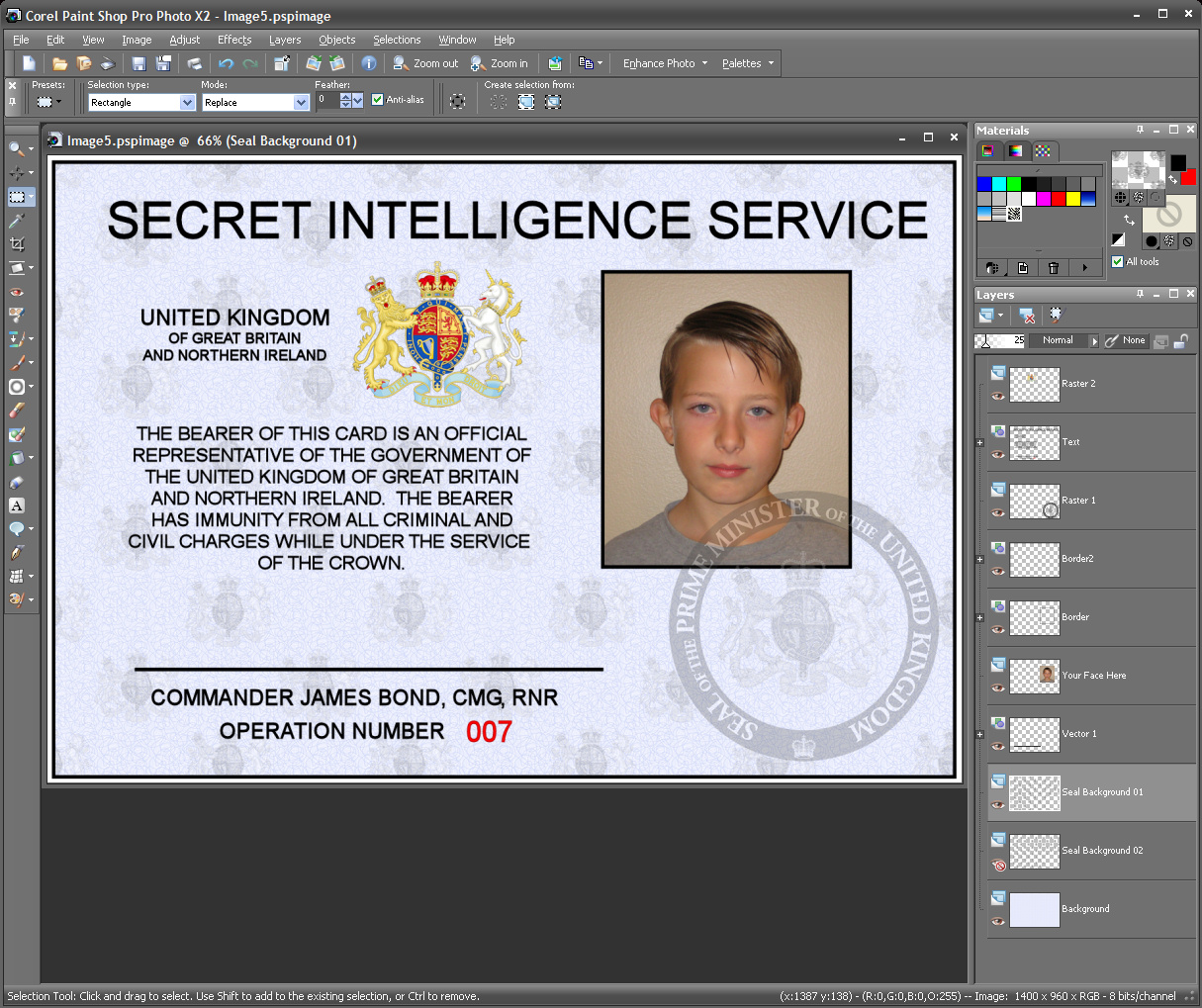 Make Your Own James Bond 007 ID Card : 16 Steps - Instructables