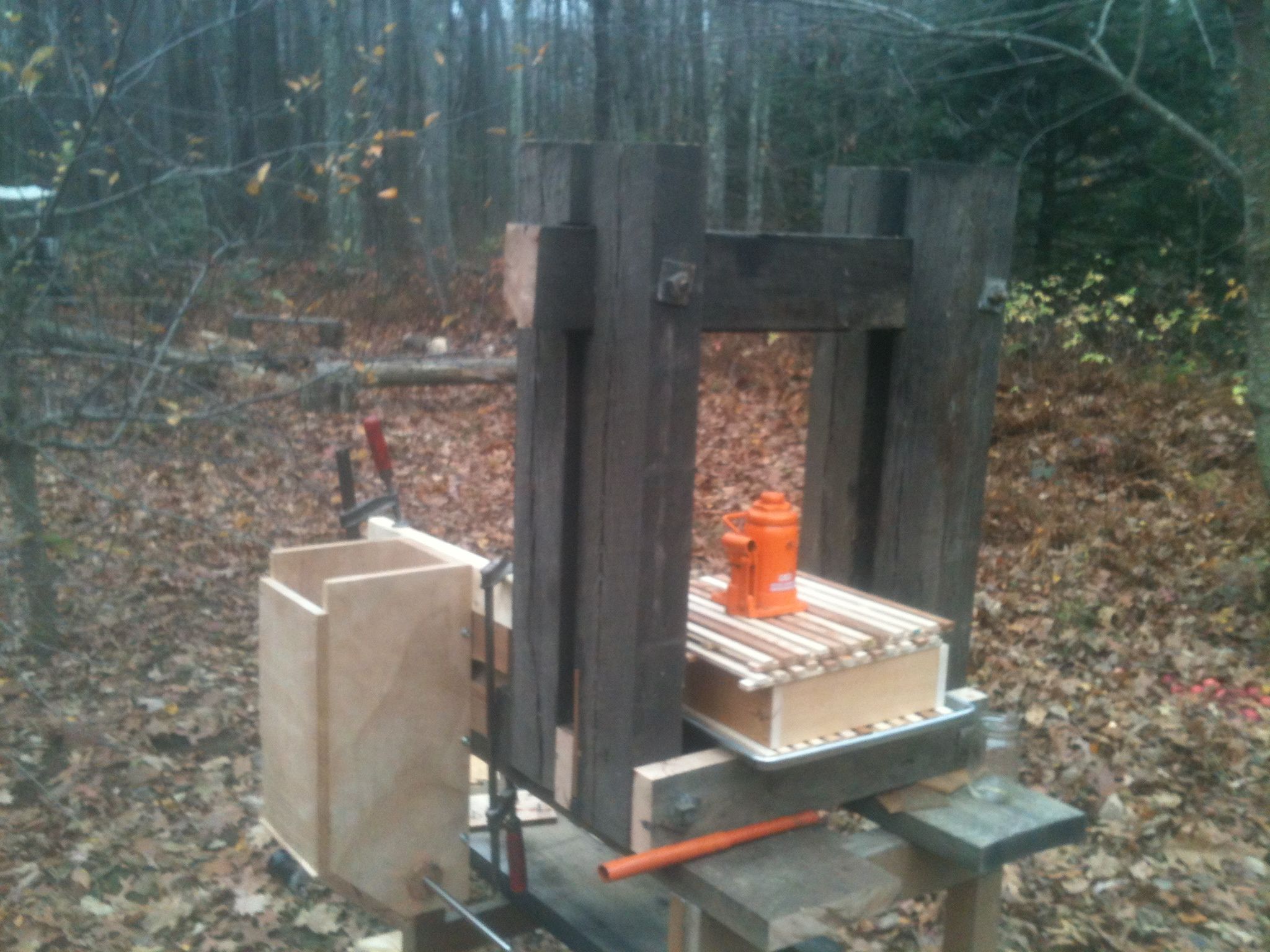 Apple Press and Apple Grinder - on the Cheap : 5 Steps (with Pictures ...