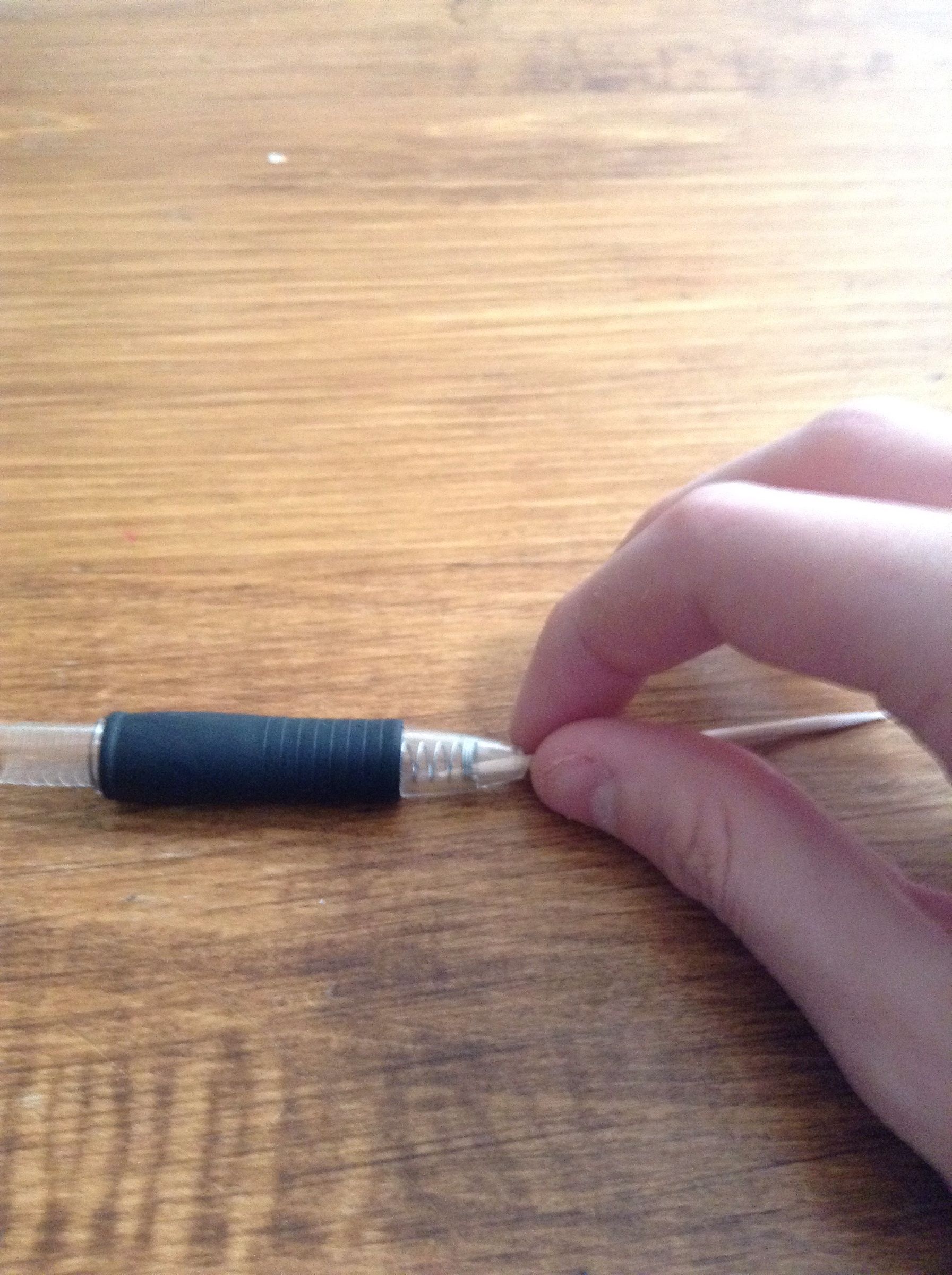 Toothpick Shooter Out of a Pilot Pen : 16 Steps - Instructables