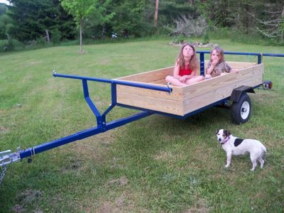 How to Turn a Harbor Freight Trailer Into a Kayak/Camping Trailer : 15 ...