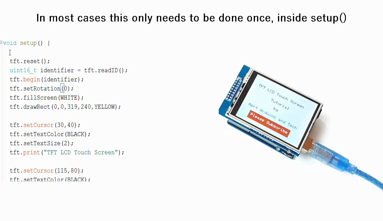 Arduino - Touch Screen TFT LCD Tutorial (First Review Before the Next ...