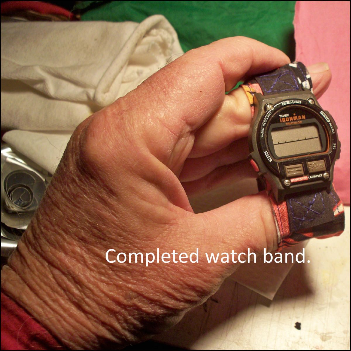 Make Your Own Fabric Watch Band(s) : 6 Steps (with Pictures ...