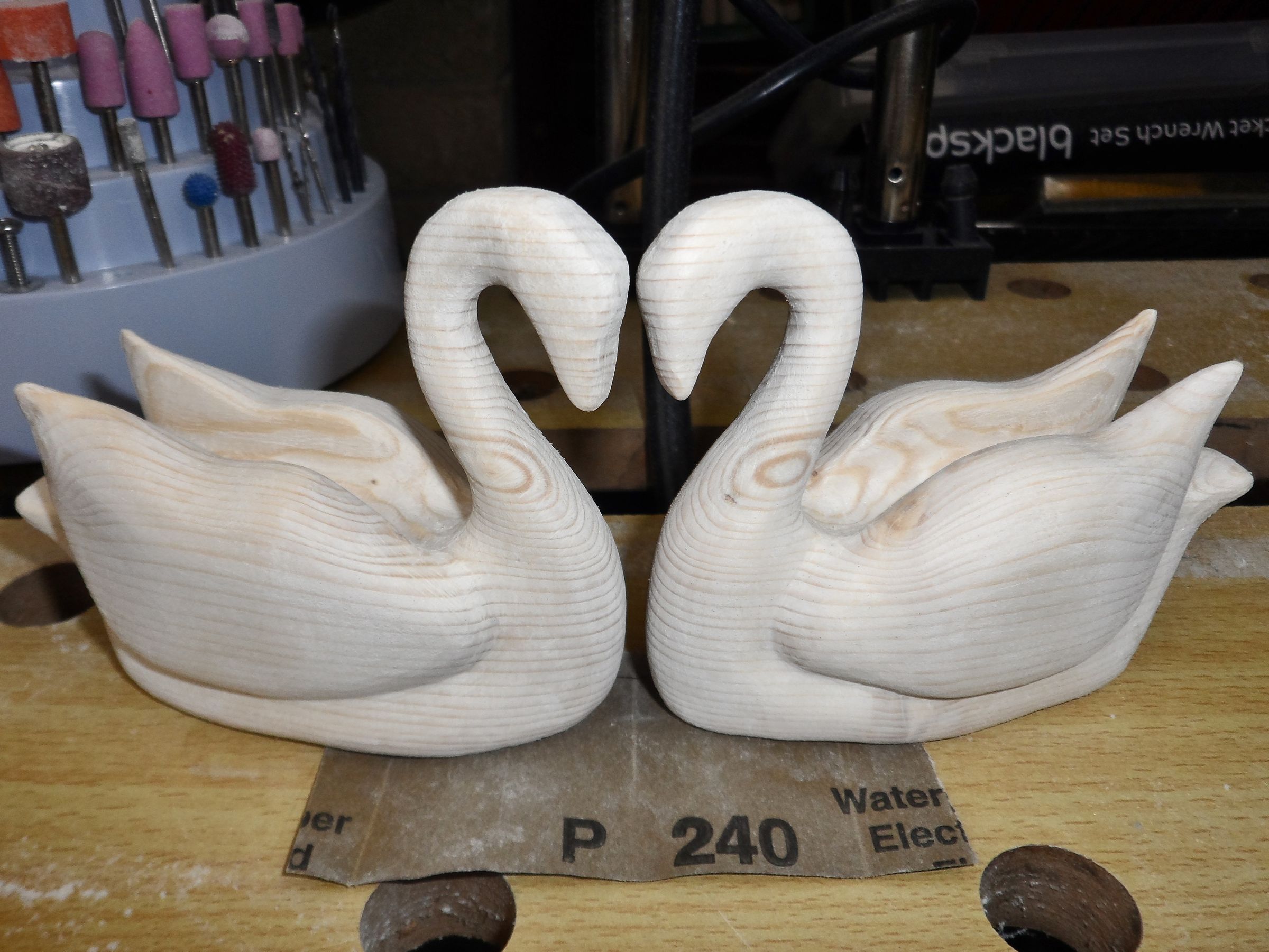 Wood Carved Swans : 18 Steps (with Pictures) - Instructables