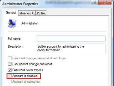 3 Ways to Enable Administrator Account in Windows 7 : 3 Steps ...