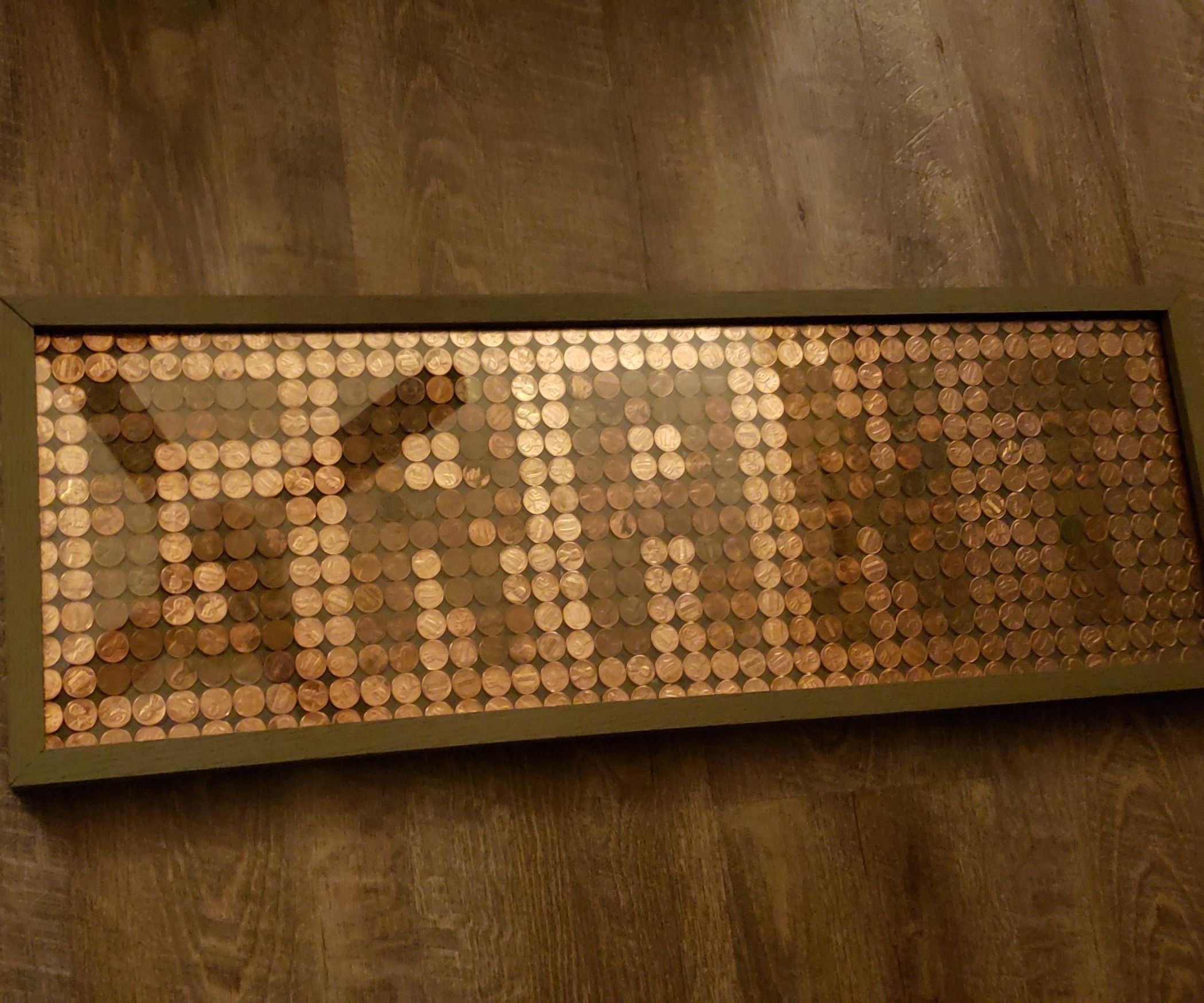 Penny Name Sign : 6 Steps (with Pictures) - Instructables
