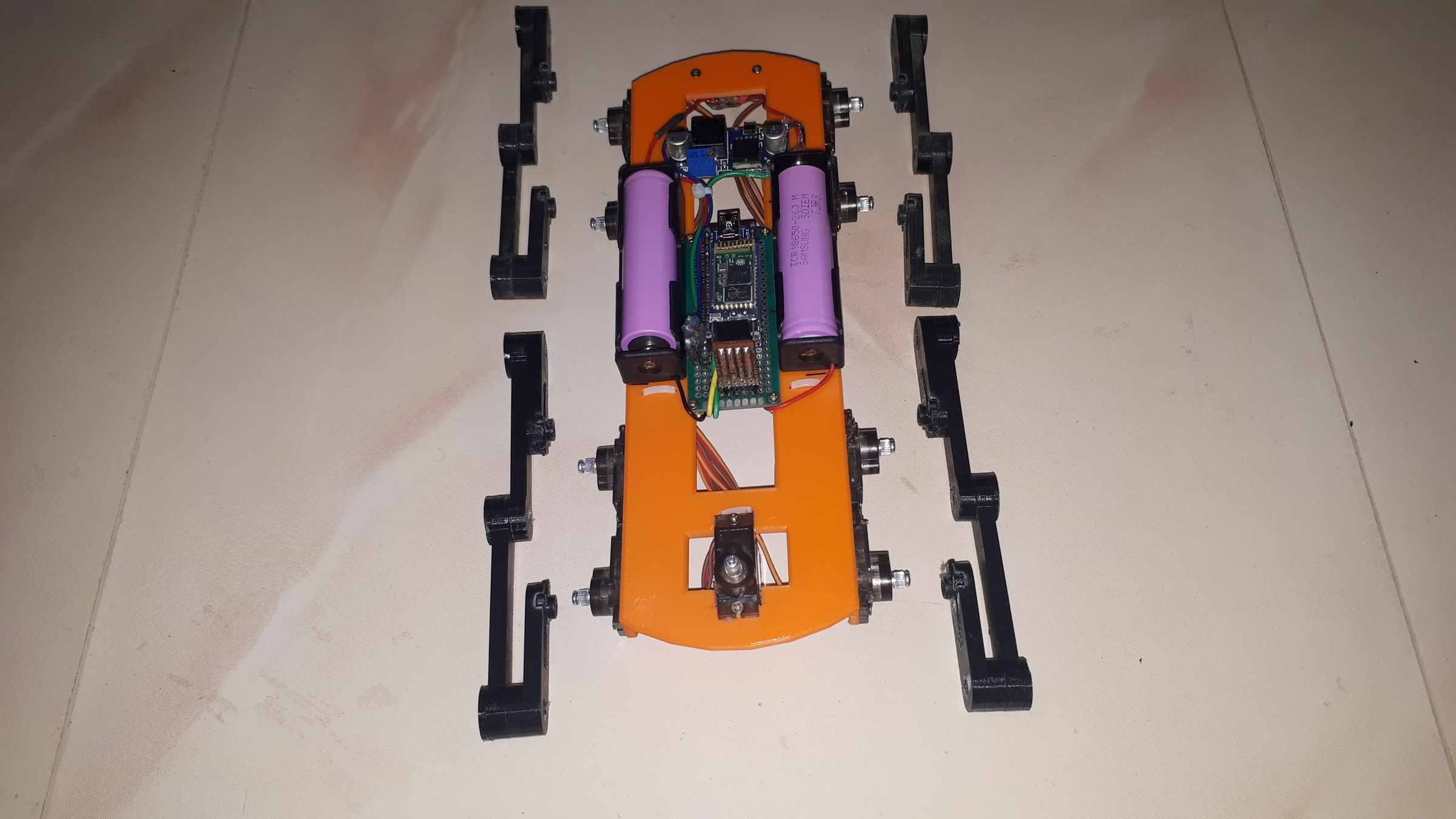 Baby MIT Cheetah Robot V2 Autonomous and RC : 22 Steps (with Pictures ...