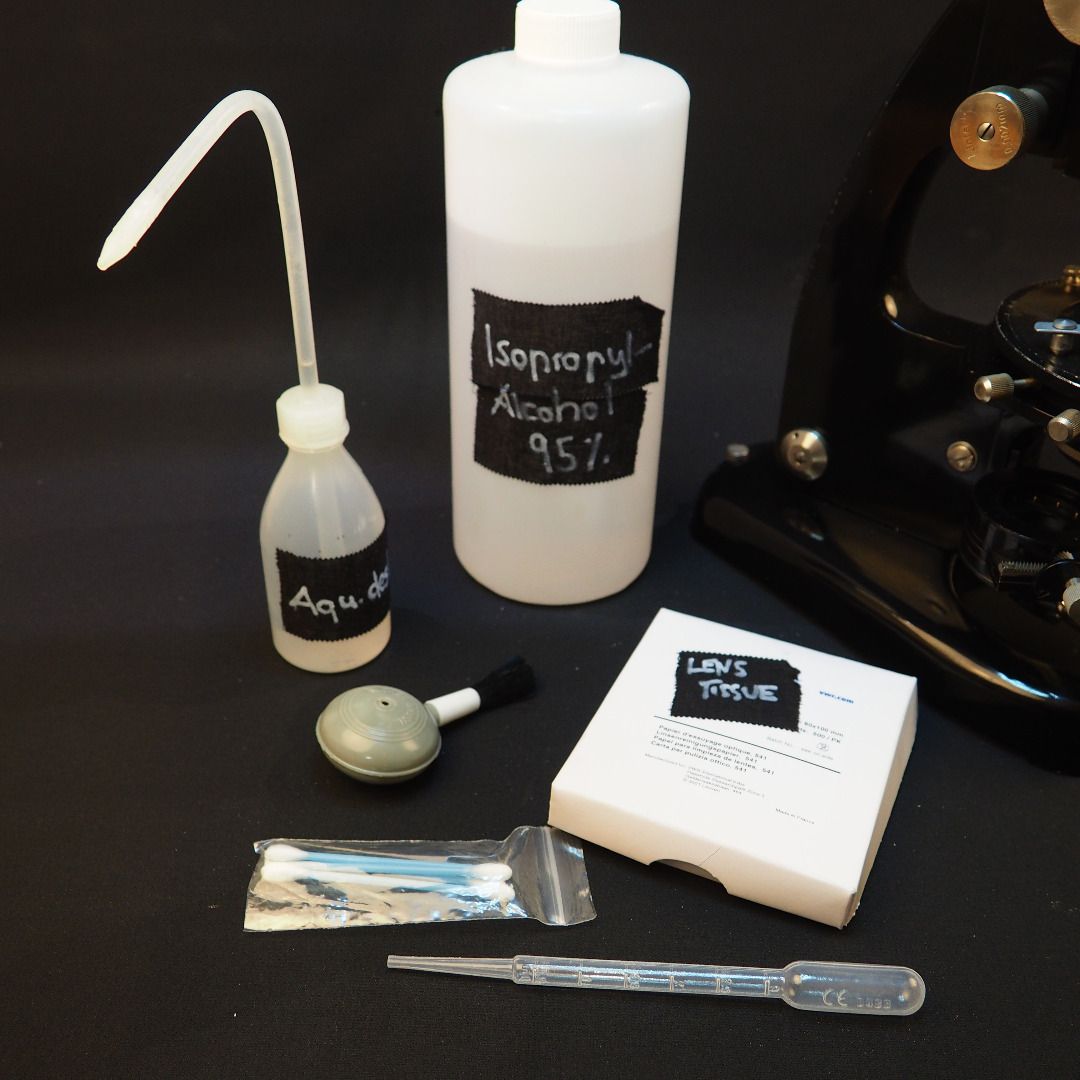 Revive an Old Microscope: Proper Cleaning, New Light Source (with ...