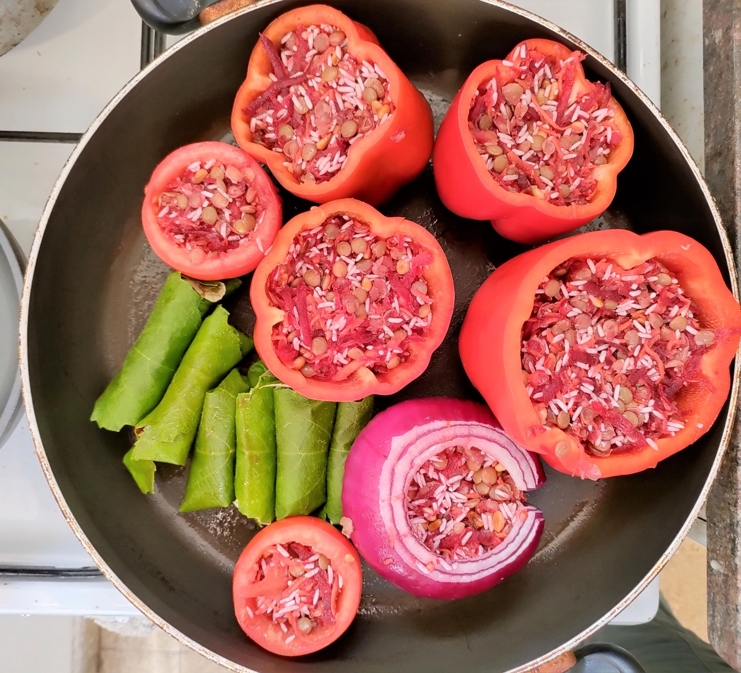 Delicious Stuffed Vegetables Recipe : 9 Steps (with Pictures ...